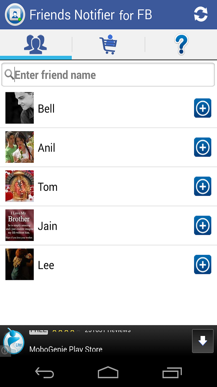 Friends Notifier for Facebook - App on Amazon Appstore