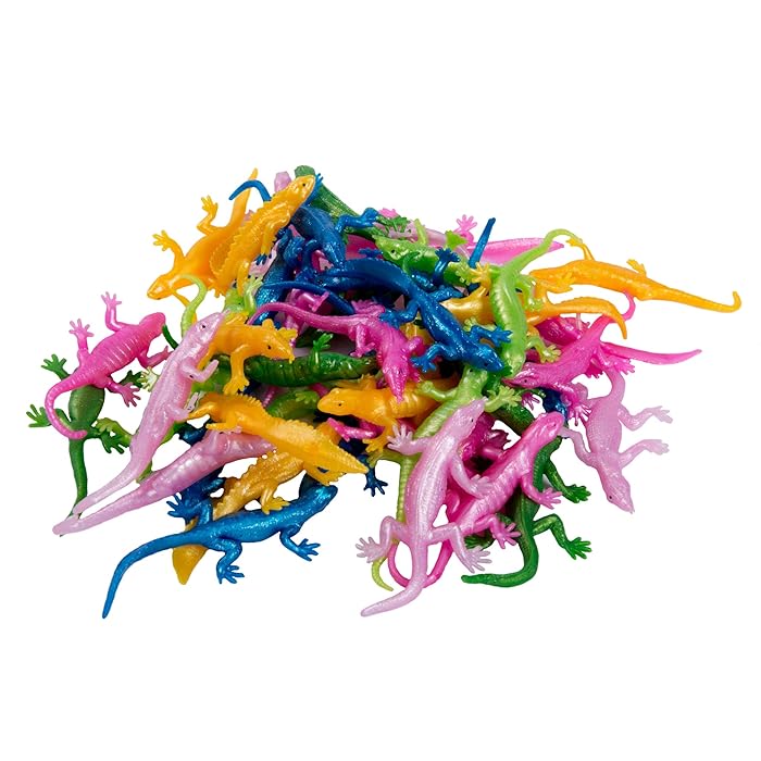 Buy UpBrands Rubber Lizards Toys Bulk Set, Kit for Birthday Party ...