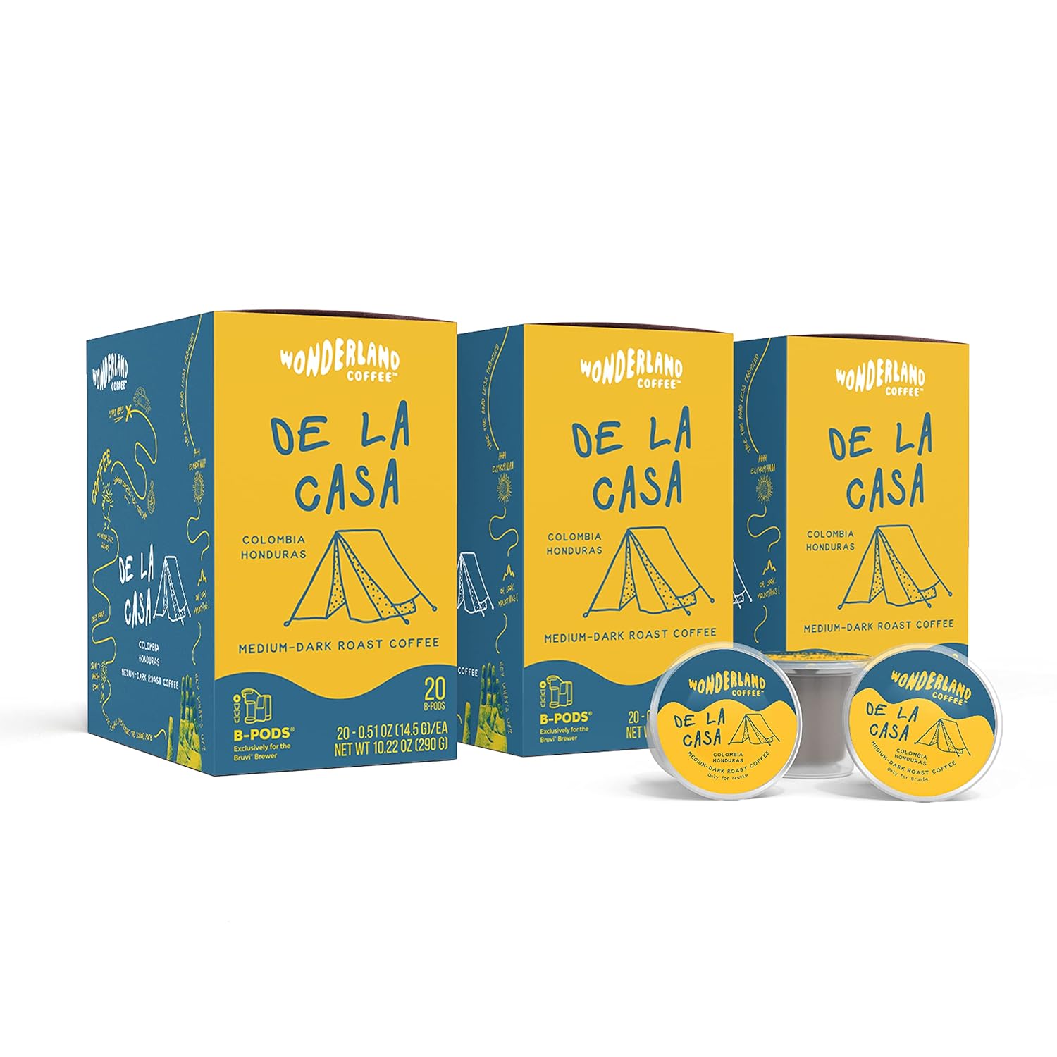 Amazon.com: Wonderland Coffee | De La Casa Coffee B-Pods | Only ...