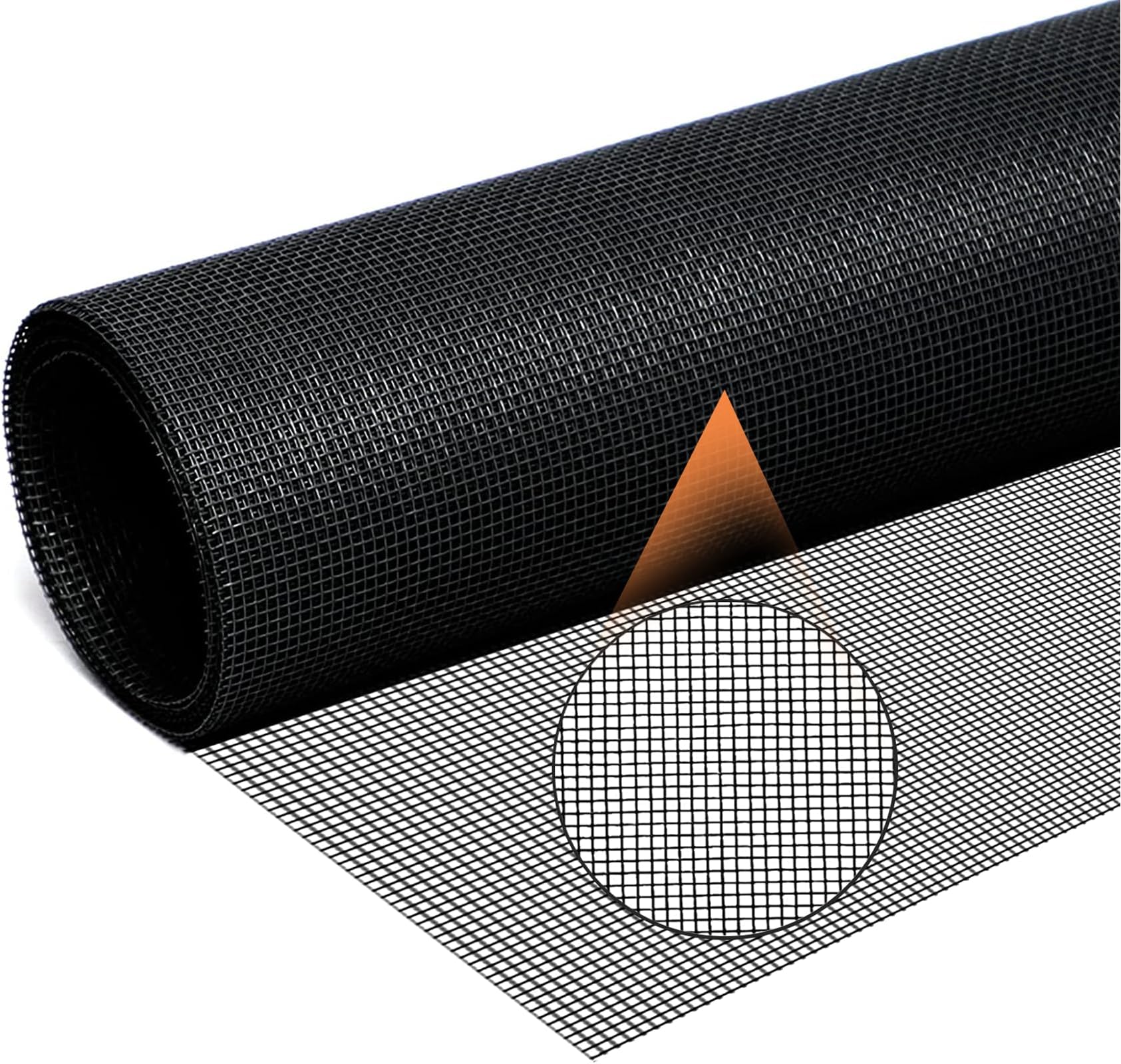 Replacement Window Screens, 48X118 Inch Durable Window Screen Mesh for ...