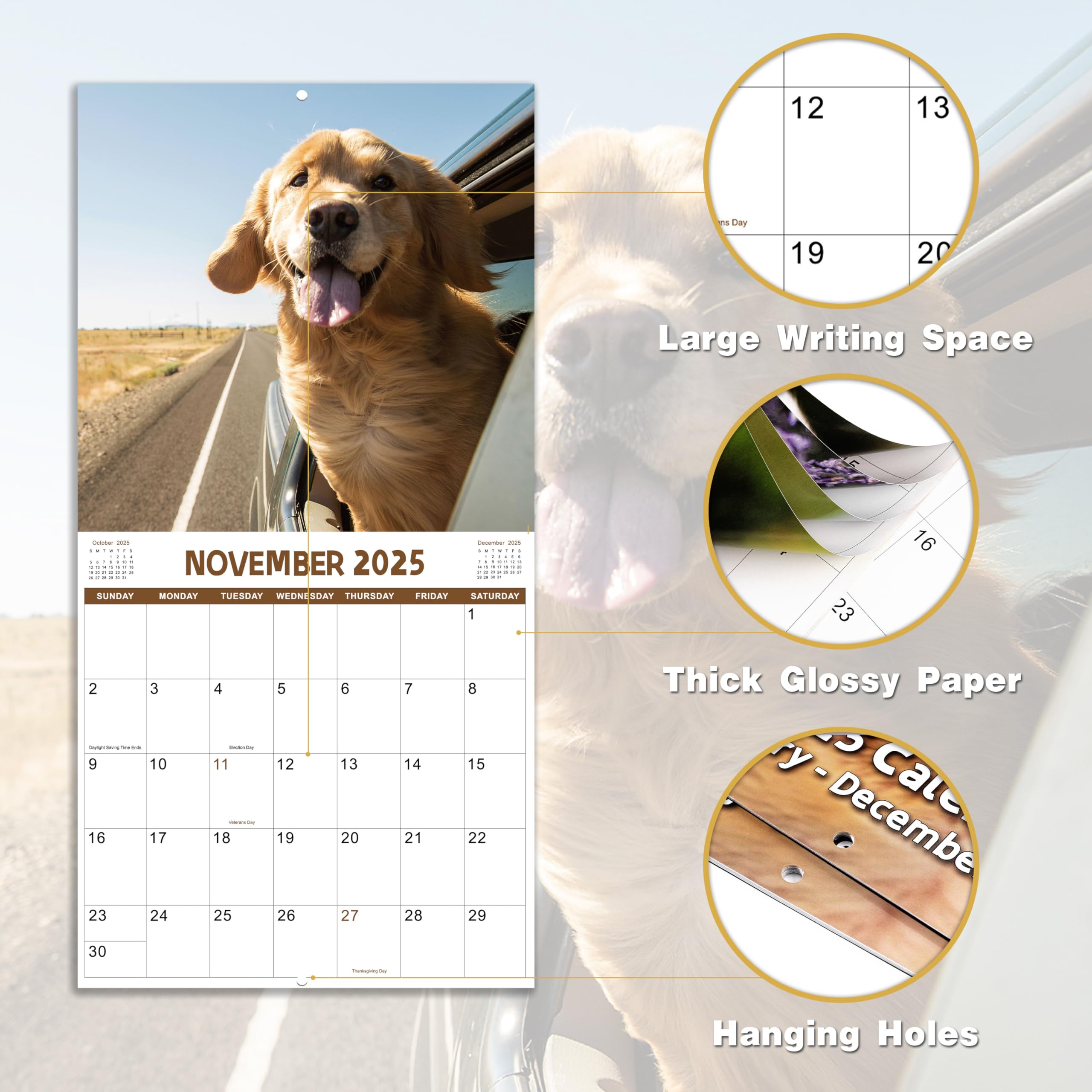 Snapklik.com : 2025 Wall Calendar - Funny Dogs Wall Calendar 2025, 12 ...