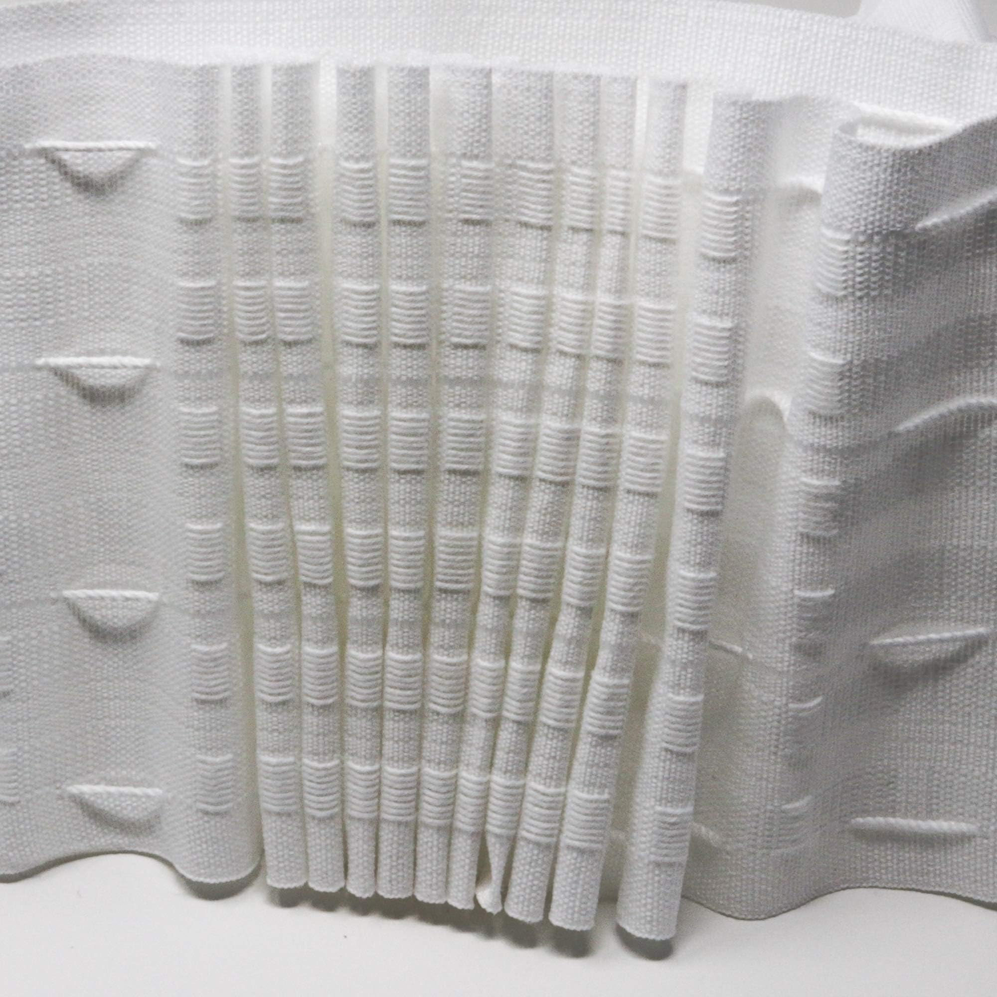 Roomserve Deep Pencil Pleat Curtain Heading Tape 6" (152mm) Corded ...