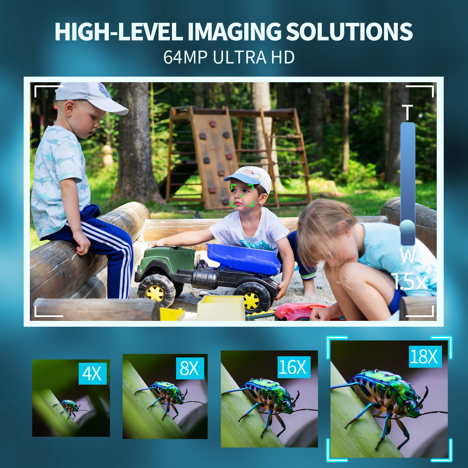 Snapklik.com : Monitech 64MP Digital Camera For Kids,18X Zoom Cameras For Photography,4K ...