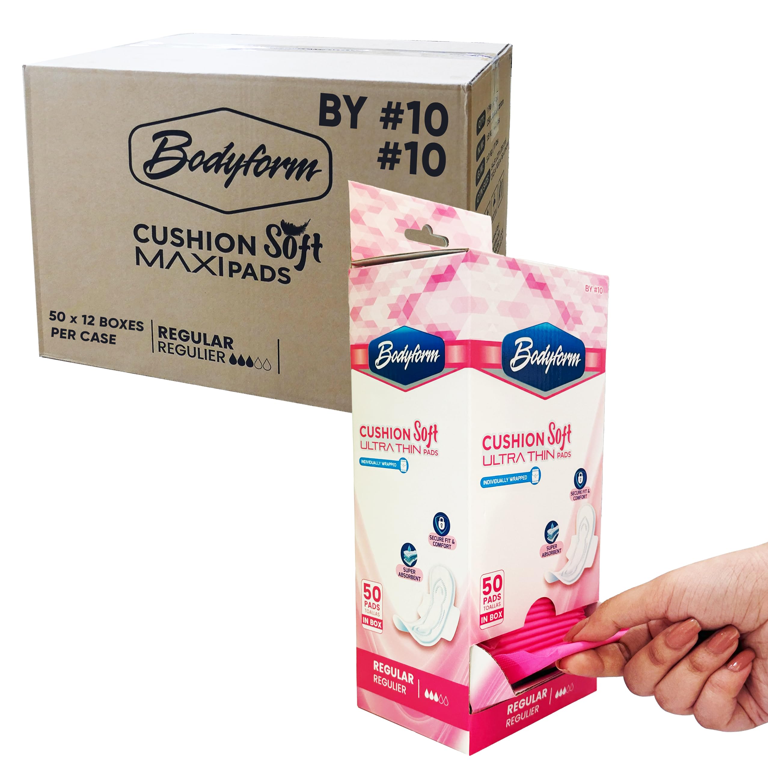 Amazon.com: Bodyform Ultra Thin Sanitary Pads in Easy Disposable ...