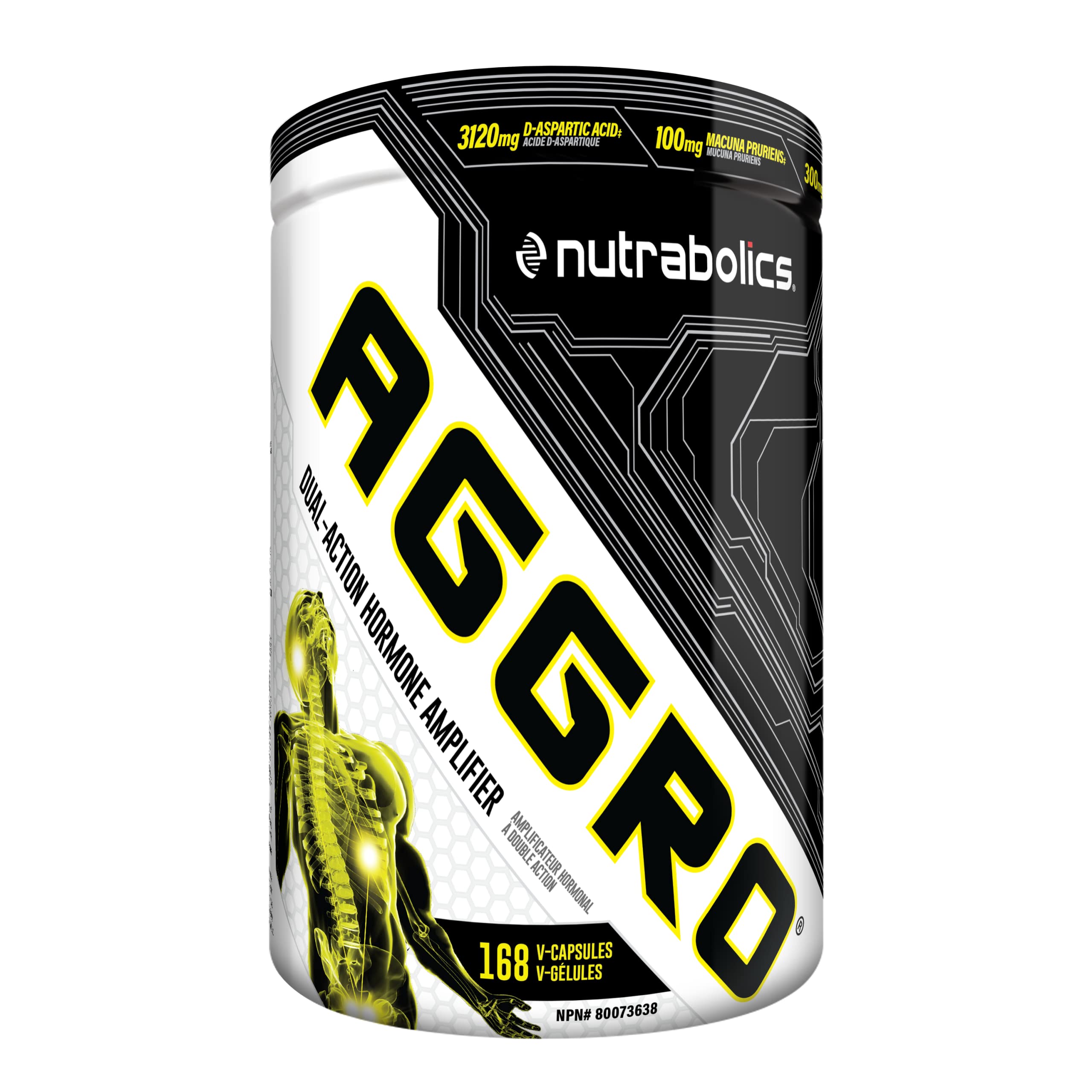 Testosterone Booster for Men - Aggro Dual Action Hormone Amplifier, 168 ...