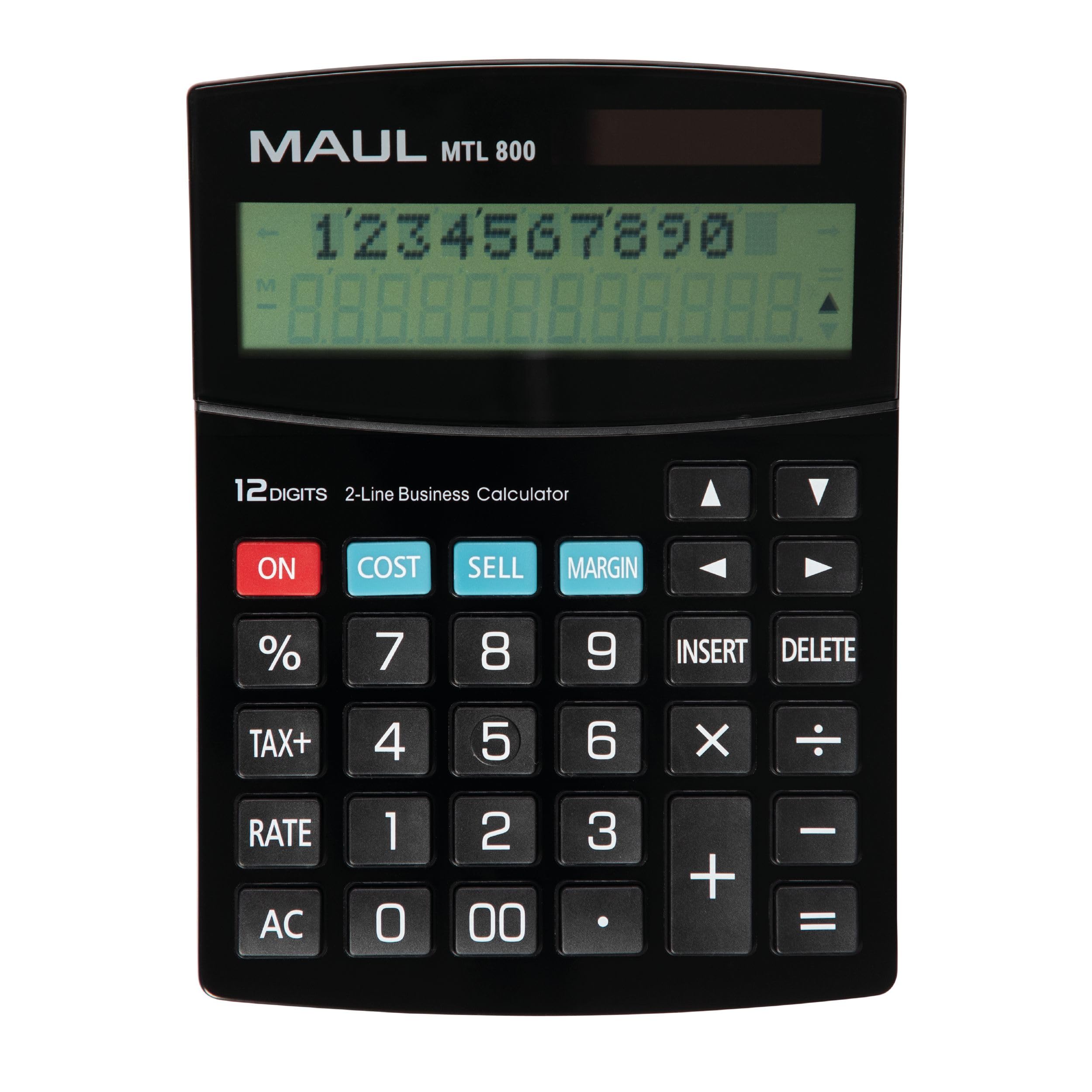 MAUL Calculatrice de Bureau MTL 800 | Calculatrice à 12 Chiffres et 2 ...