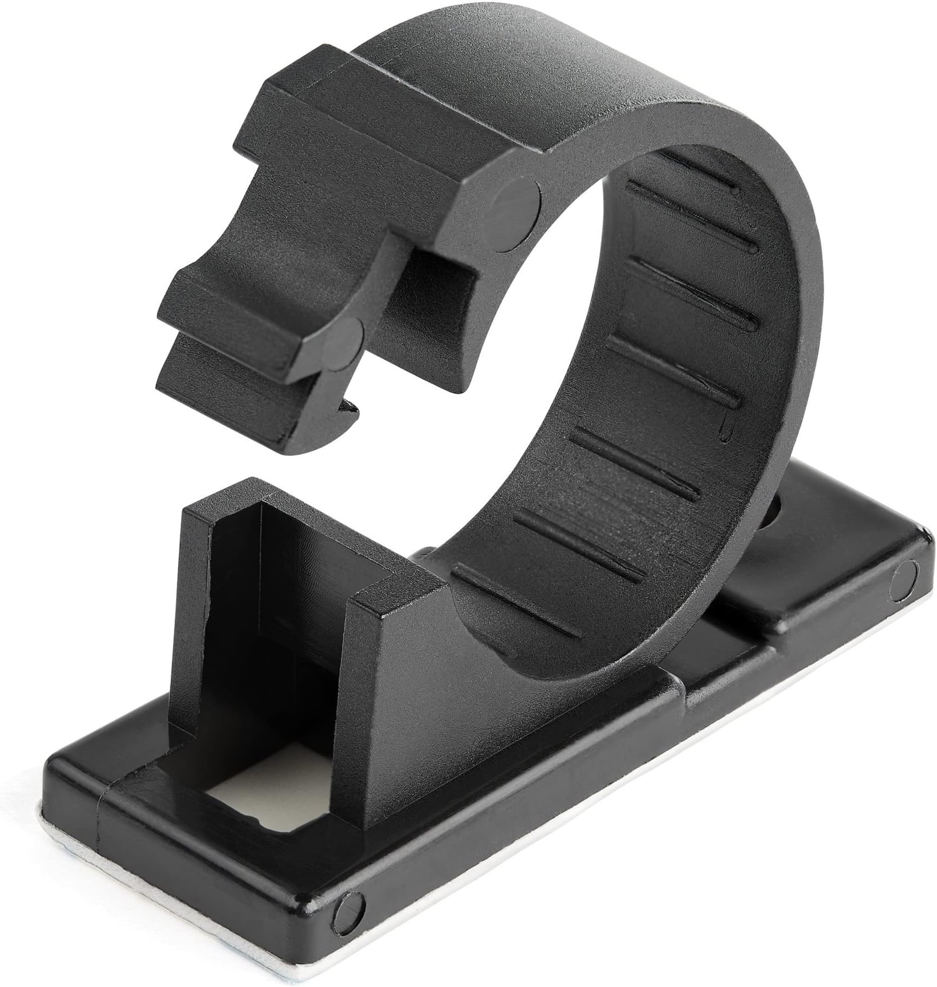 Amazon.com: StarTech.com 100 Adhesive Cable Management Clips Black ...