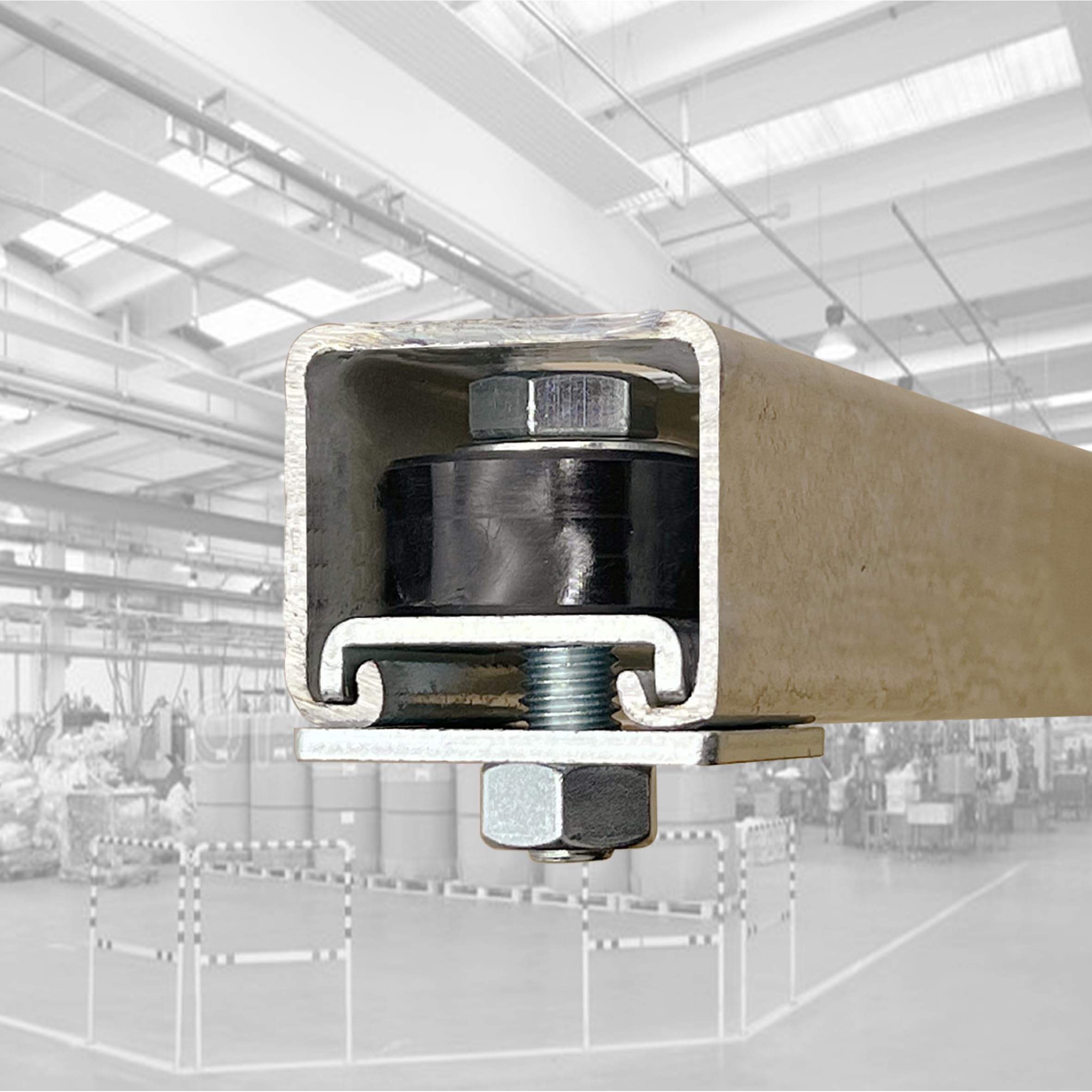 Unistrut Channel SKTREX Trolley Roller Wheels Limit Trolley Assembly ...