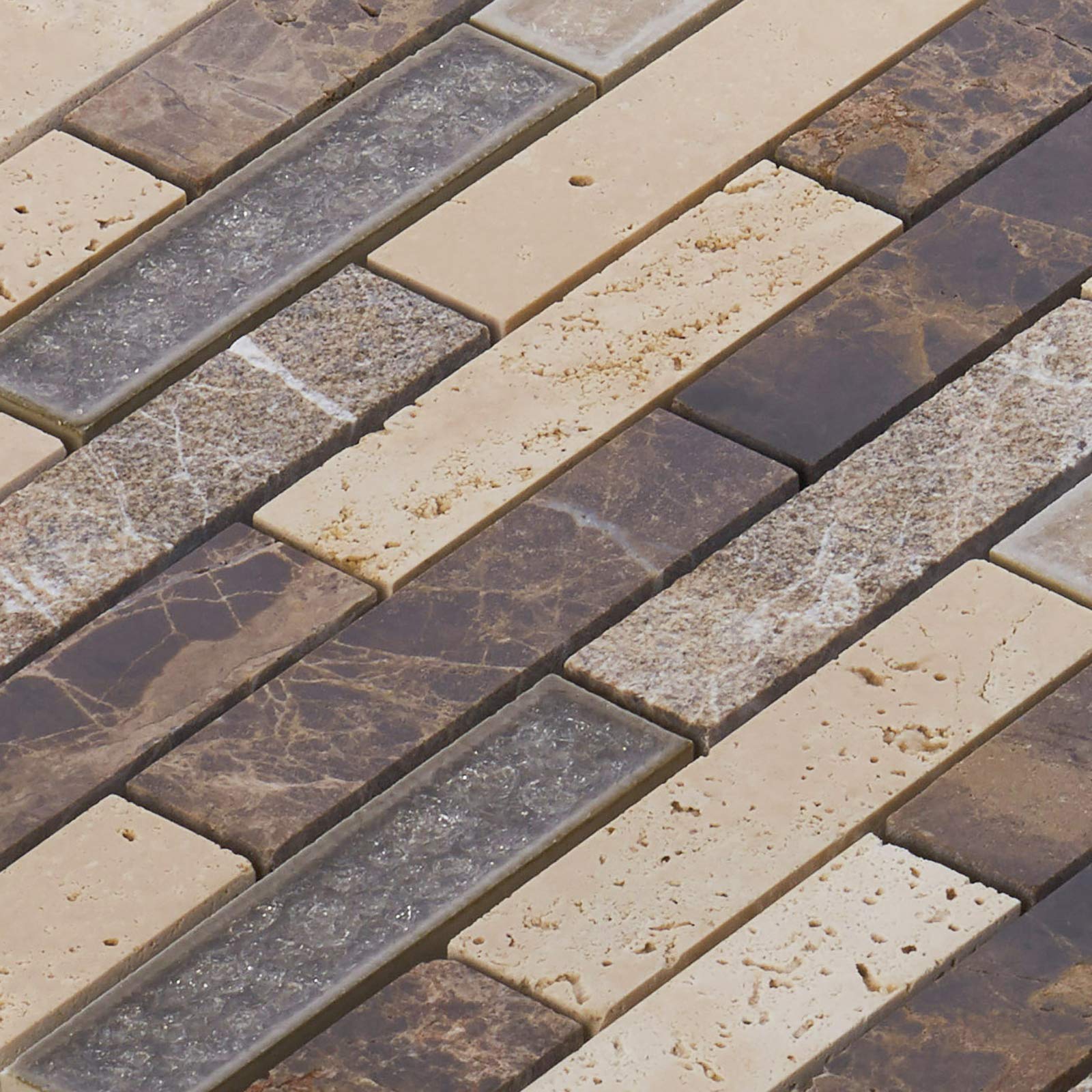 Glass Travertine Tile Backsplash Travertine Backsplashes | HGTV