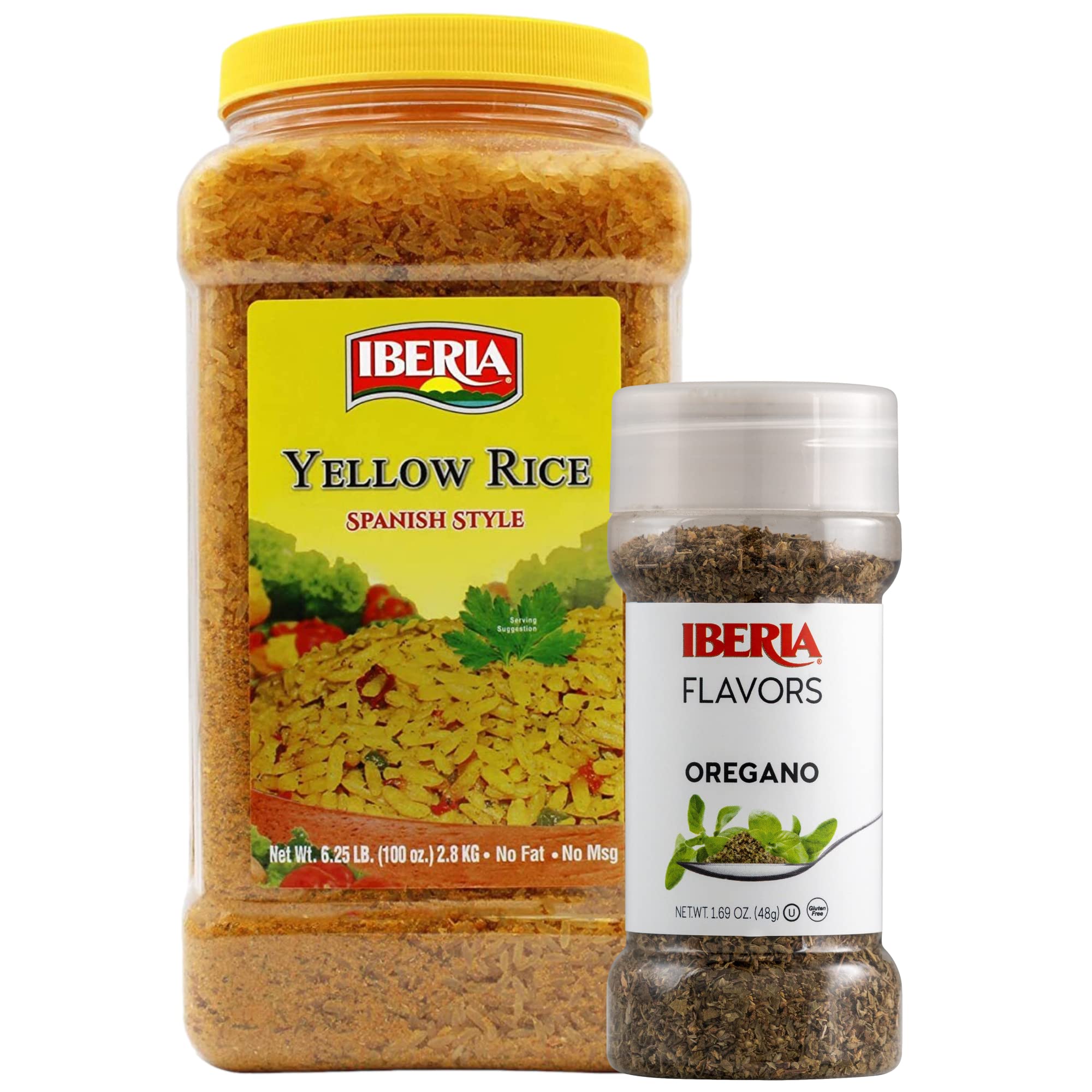 Amazon.com : Iberia Yellow Rice 6.25 lb. Bulk Spanish Style Seasoned ...