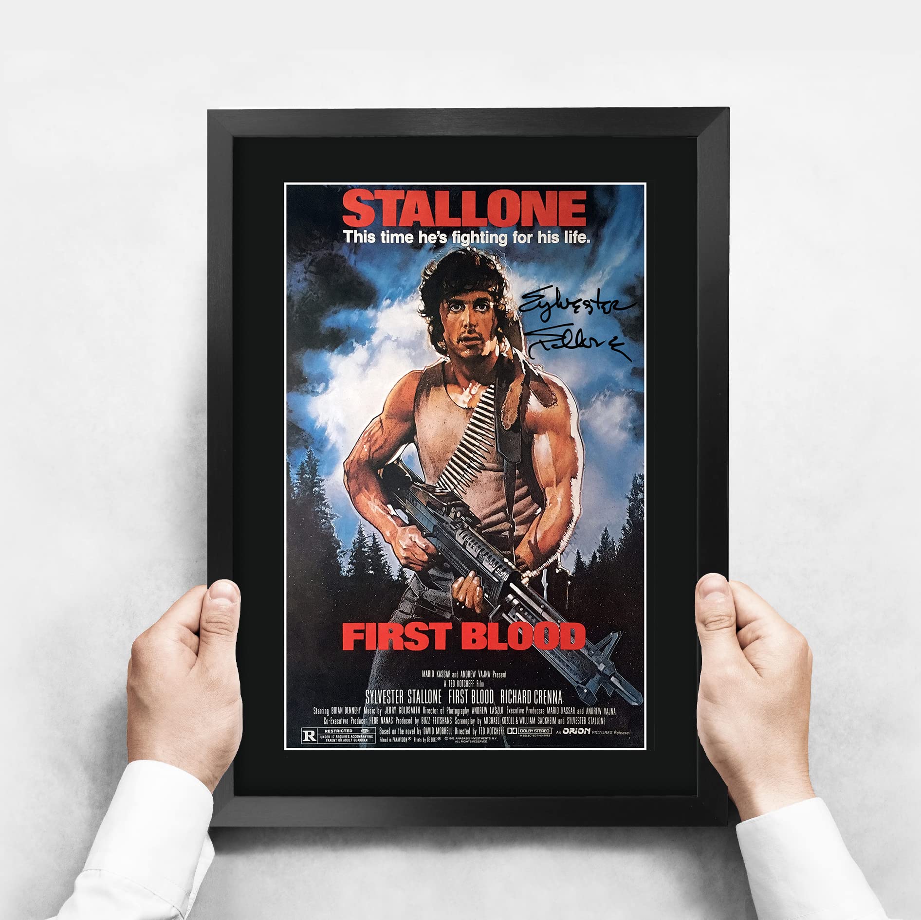 Rambo Eerste Bloed Poster