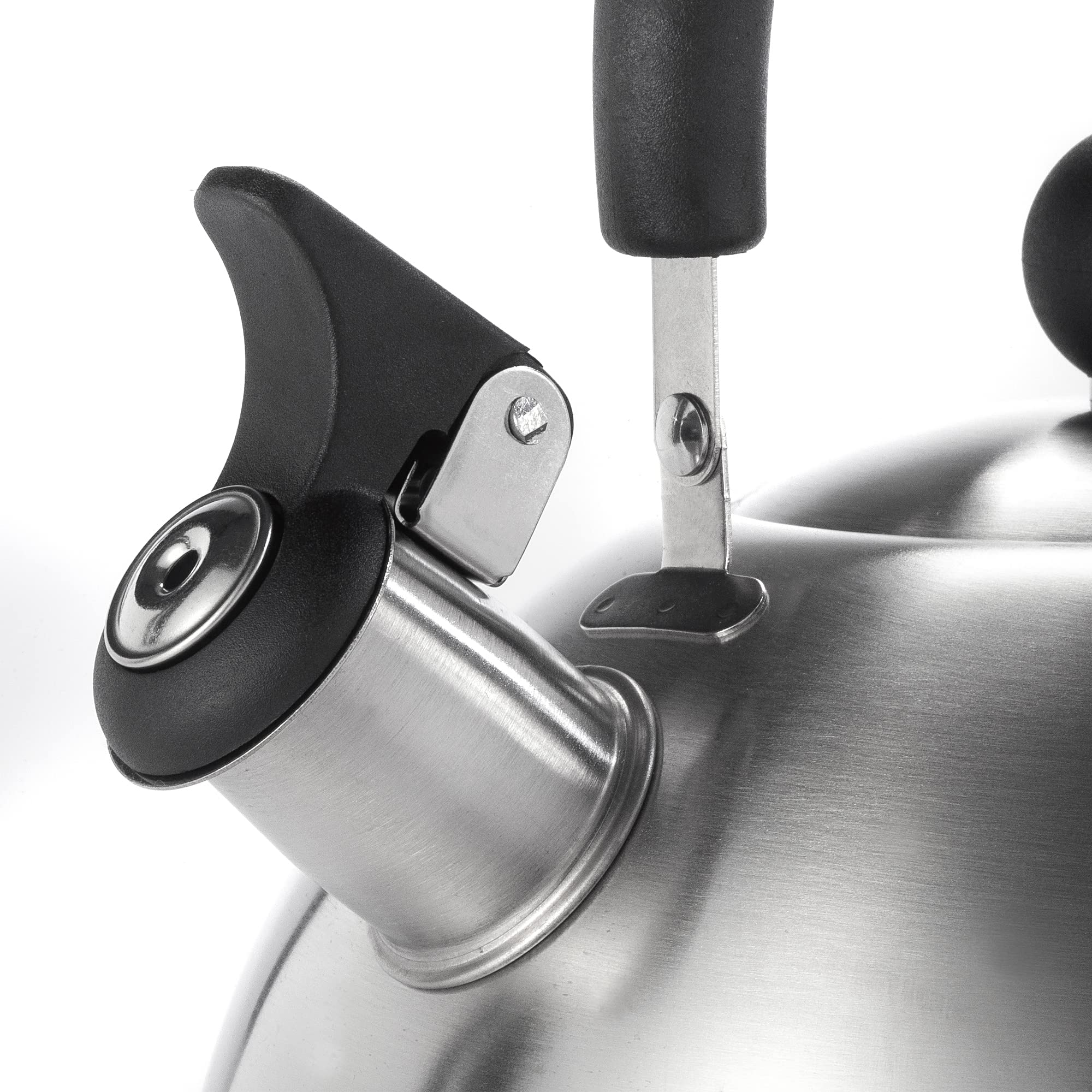 Snapklik.com : 2.1 Quart Stainless Steel Whistling Tea Kettle ...