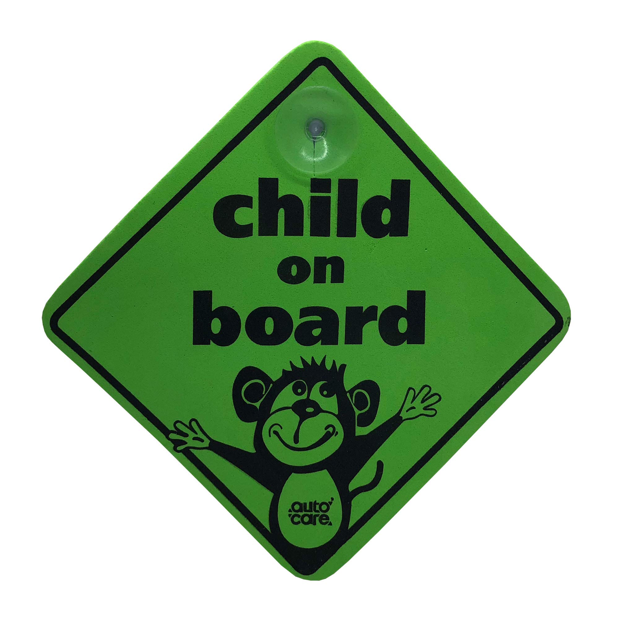 Auto Care Child On Board Car Window Safety Sign : Amazon.co.uk: Baby ...