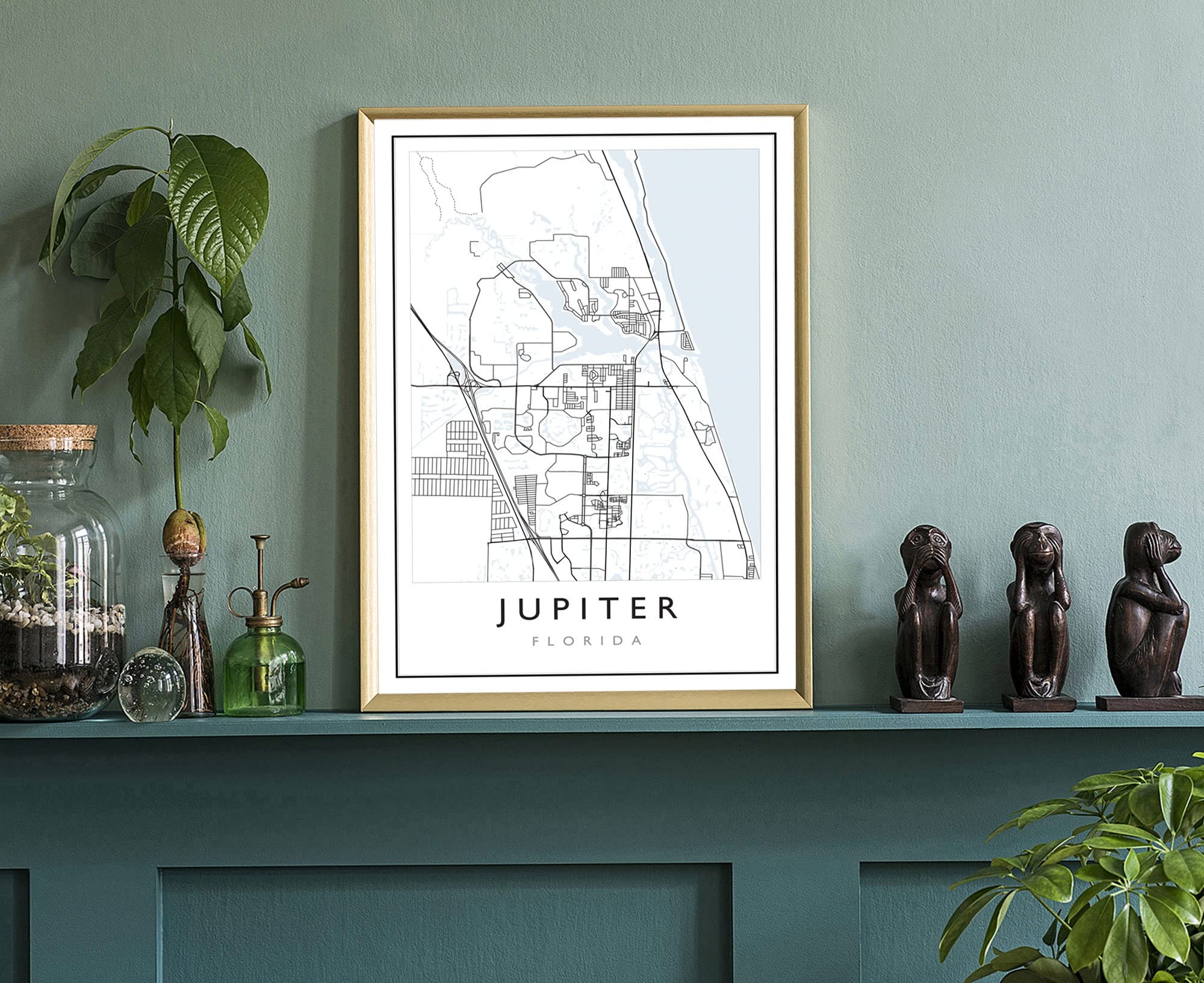 Jupiter Florida Road Map Data From City Of Jupiter, Florida