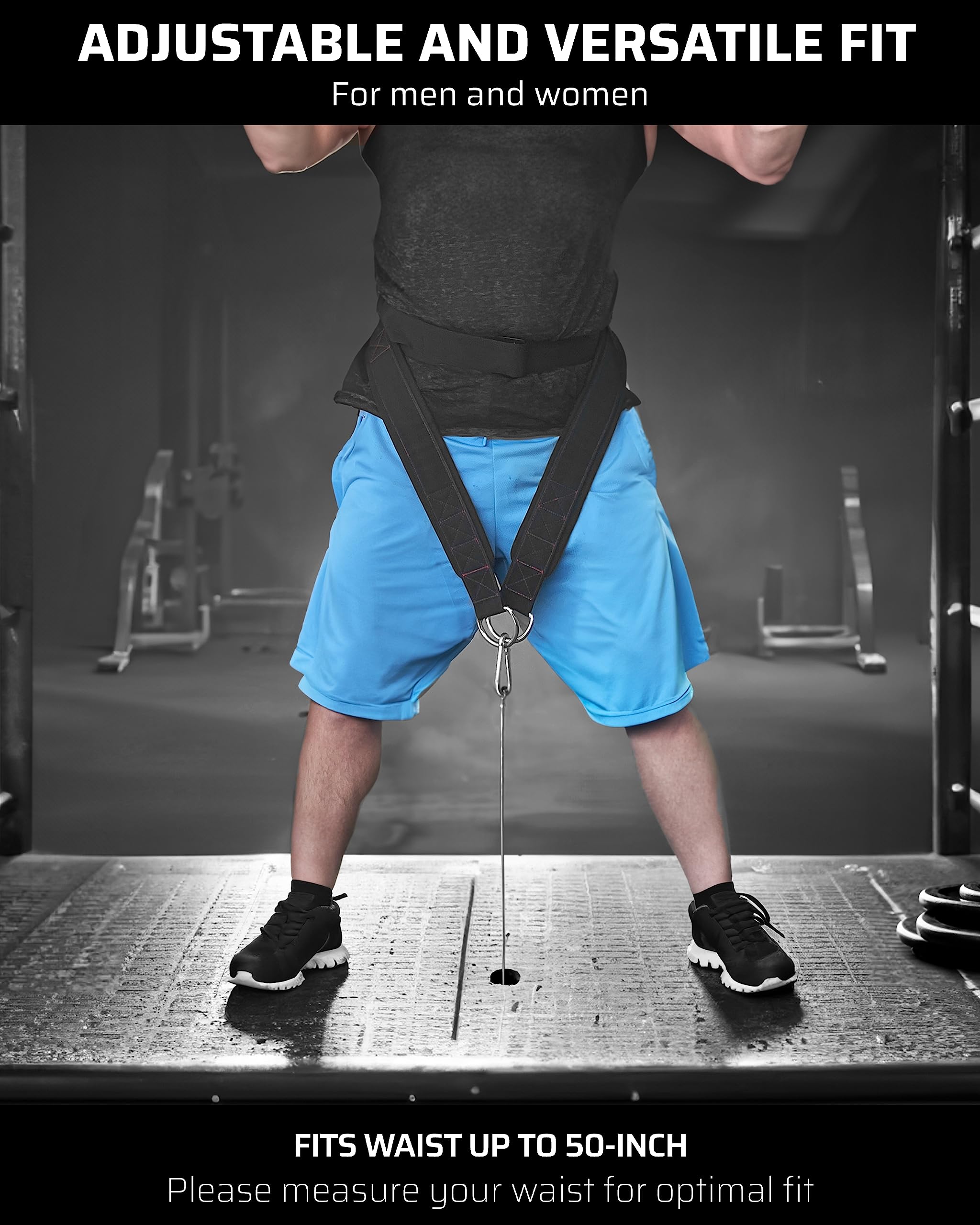 Snapklik.com : THEFITGUY Ultimate Belt For Belt Squats, Rack Attachment ...