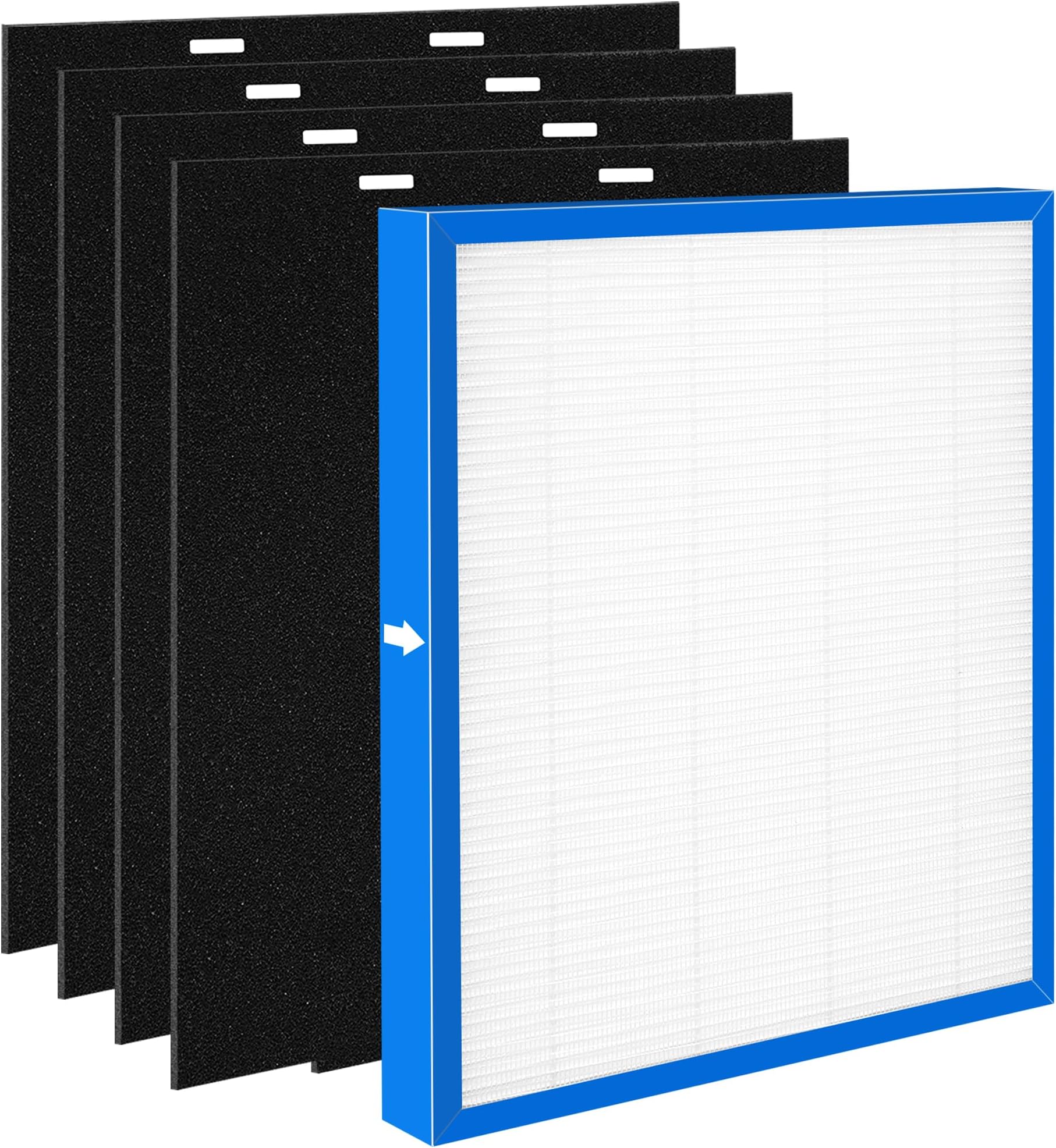 Amazon.com: Popurure AF-10 Replacement Filter Compatible with HoMedics ...