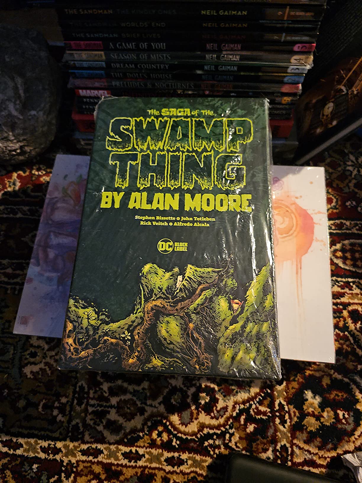 The Saga of the Swamp Thing: Moore, Alan, Bissette, Stephen, Totleben ...