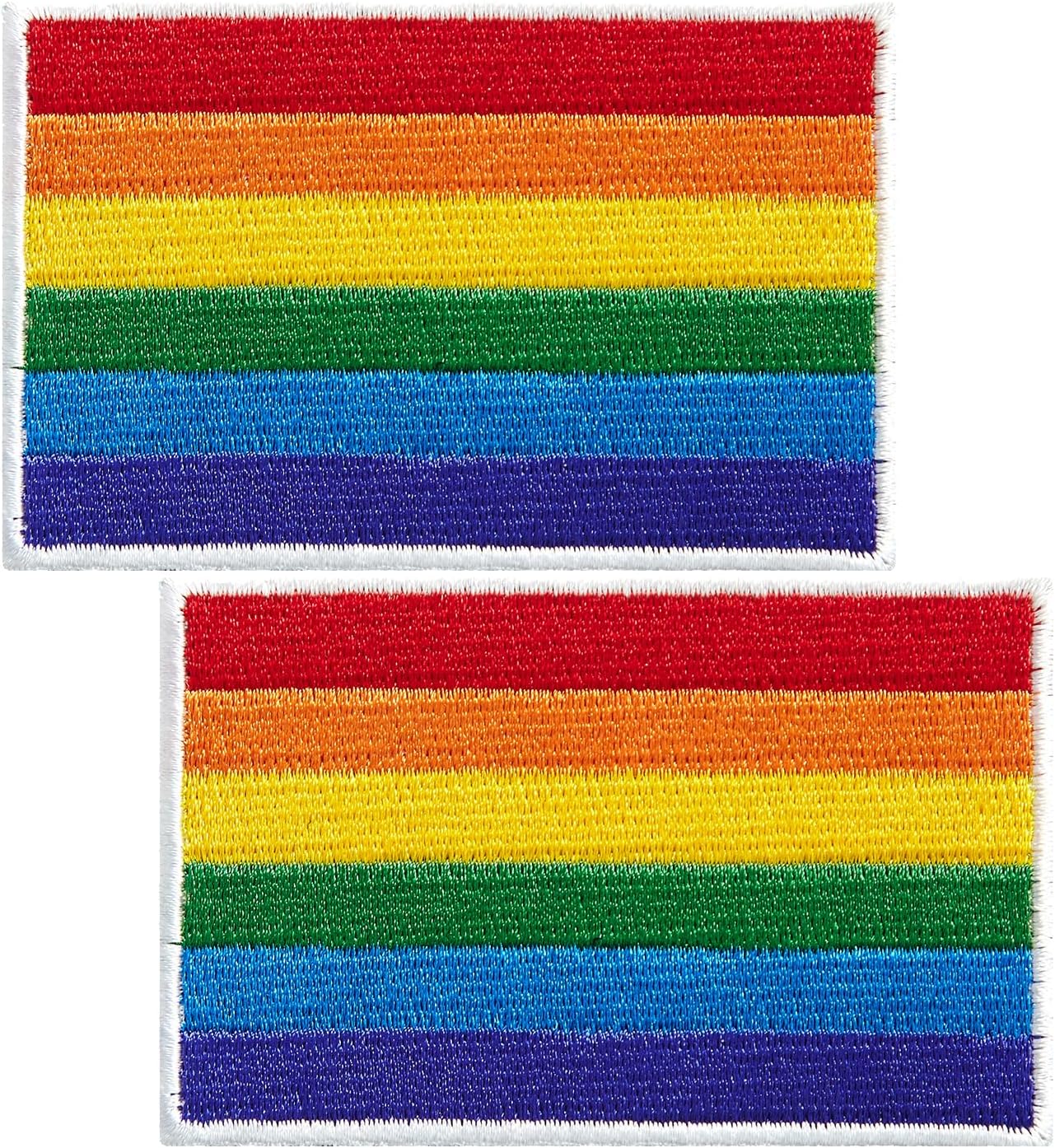 Amazon.com: SoKoot Pride Rainbow Flags Patch Rainbow Flag Tactical Patch LGBTQ Gay Flags ...
