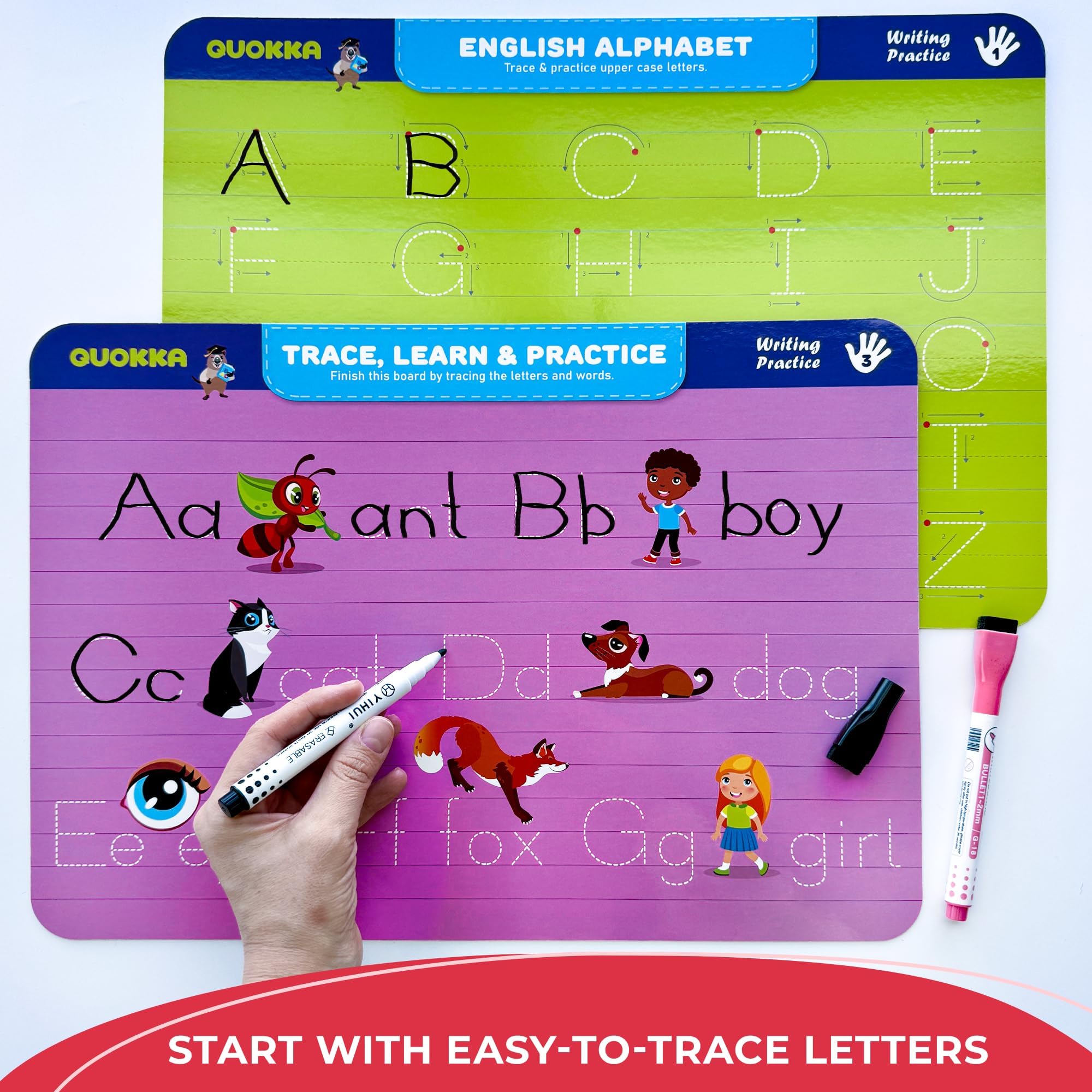 Snapklik.com : Busy Book Practice Handwriting For Kids - ABC - Learn To ...