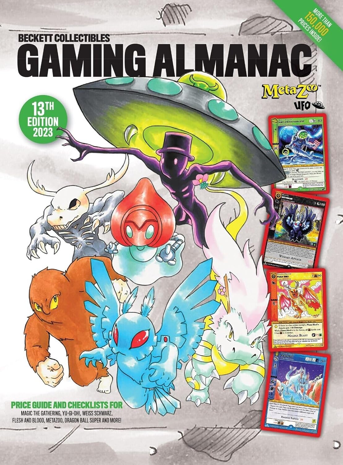 Beckett Collectibles Gaming Almanac Magazine 13th Edition 2023 Price ...