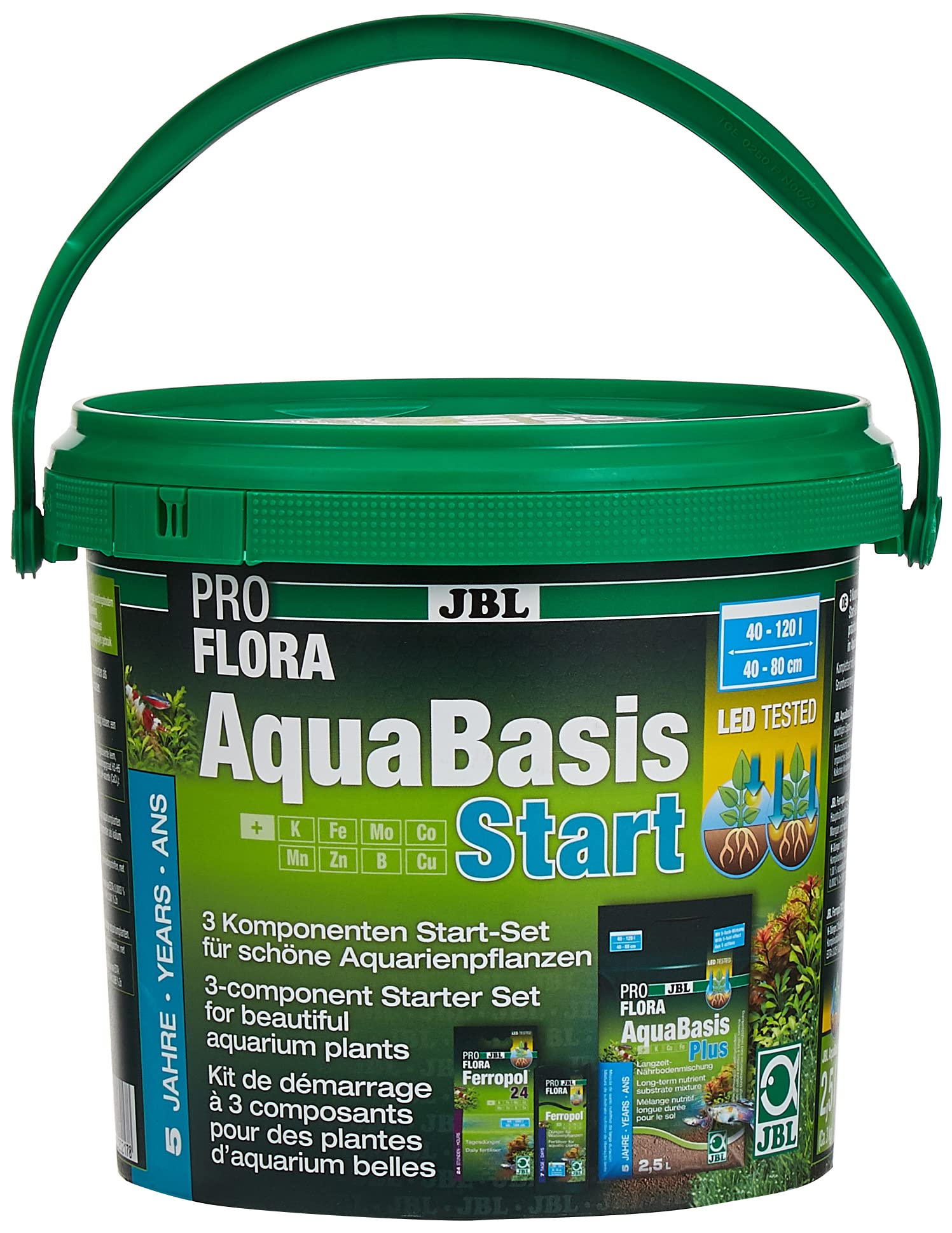JBL ProFloraStart Set 100, Plant fertiliser starter set for freshwater ...