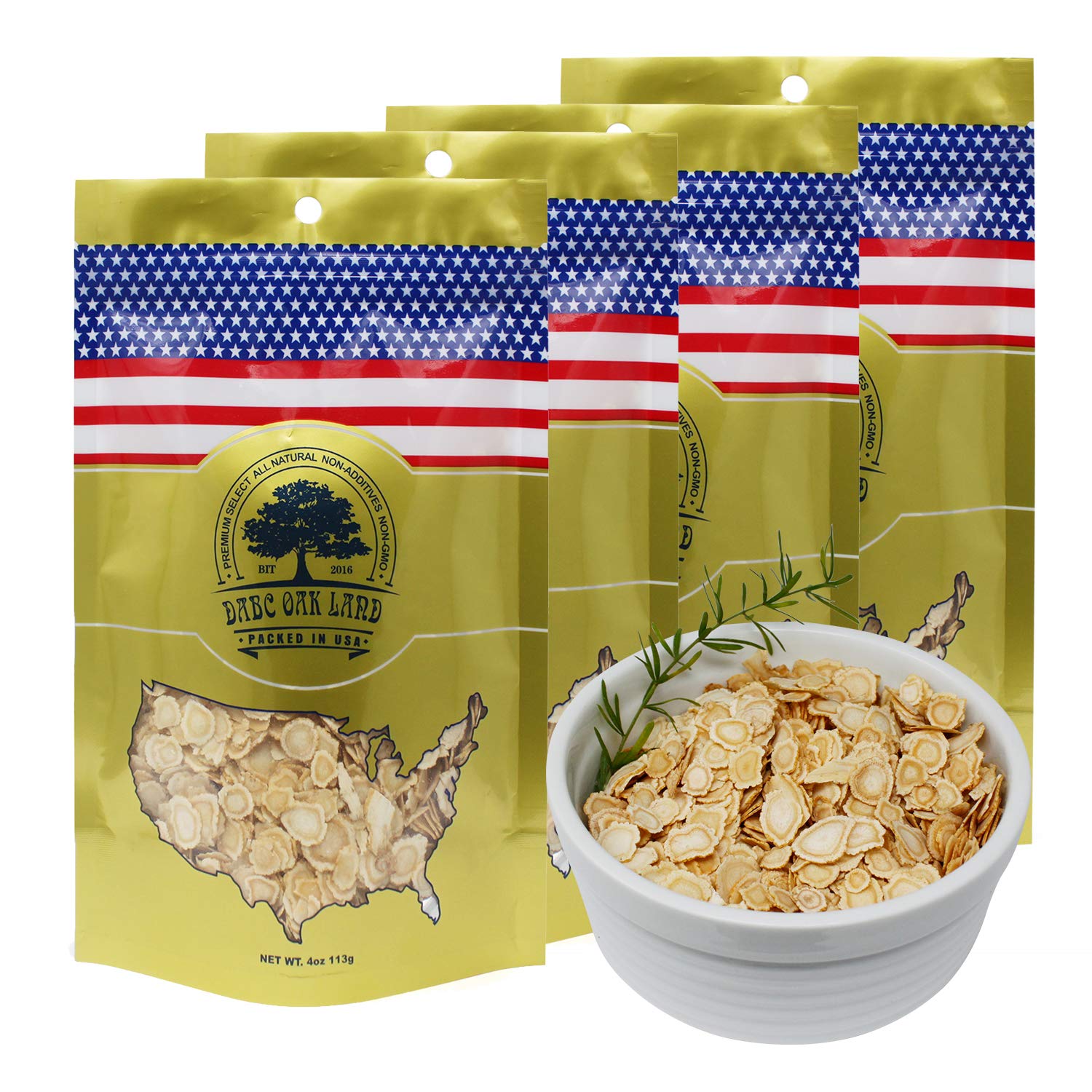 Amazon.com: American Ginseng Slices from Wisconsin (Sliced Ginseng Root ...