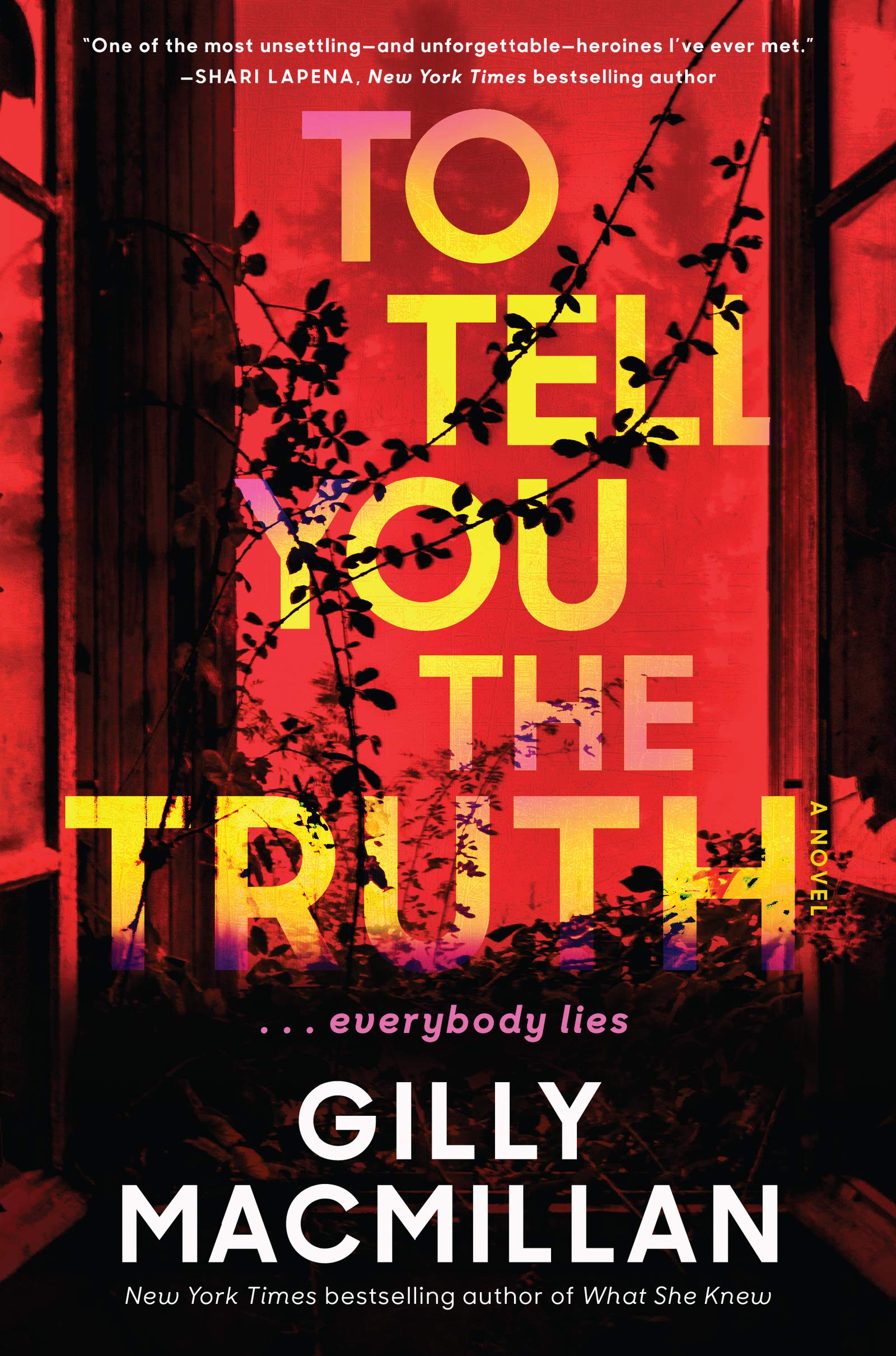 Amazon.com: To Tell You the Truth: A Novel: 9780062875587: Macmillan ...