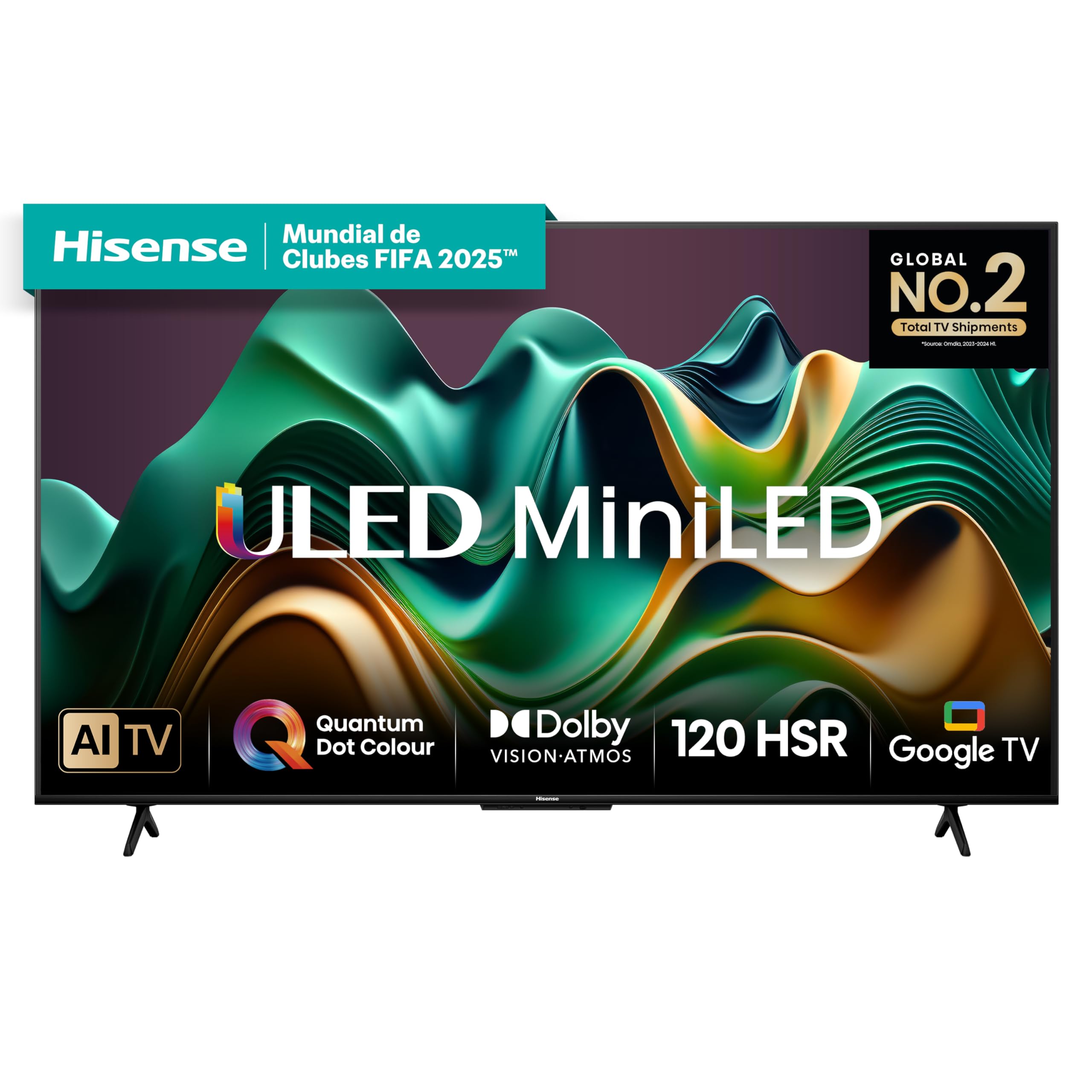 Hisense Smart TV UHD 4K Mini LED 65" Polegadas 65U6N Google TV ...