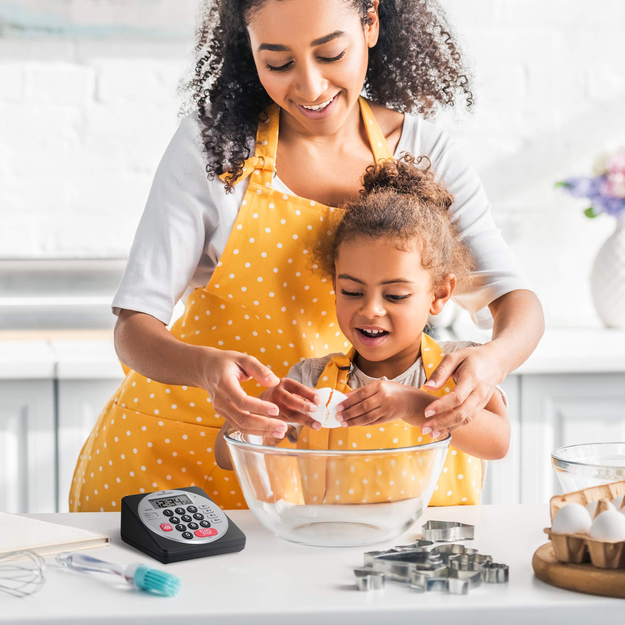 MARATHON 100 Hour Direct Entry Digital Tabletop Timer - Batteries ...