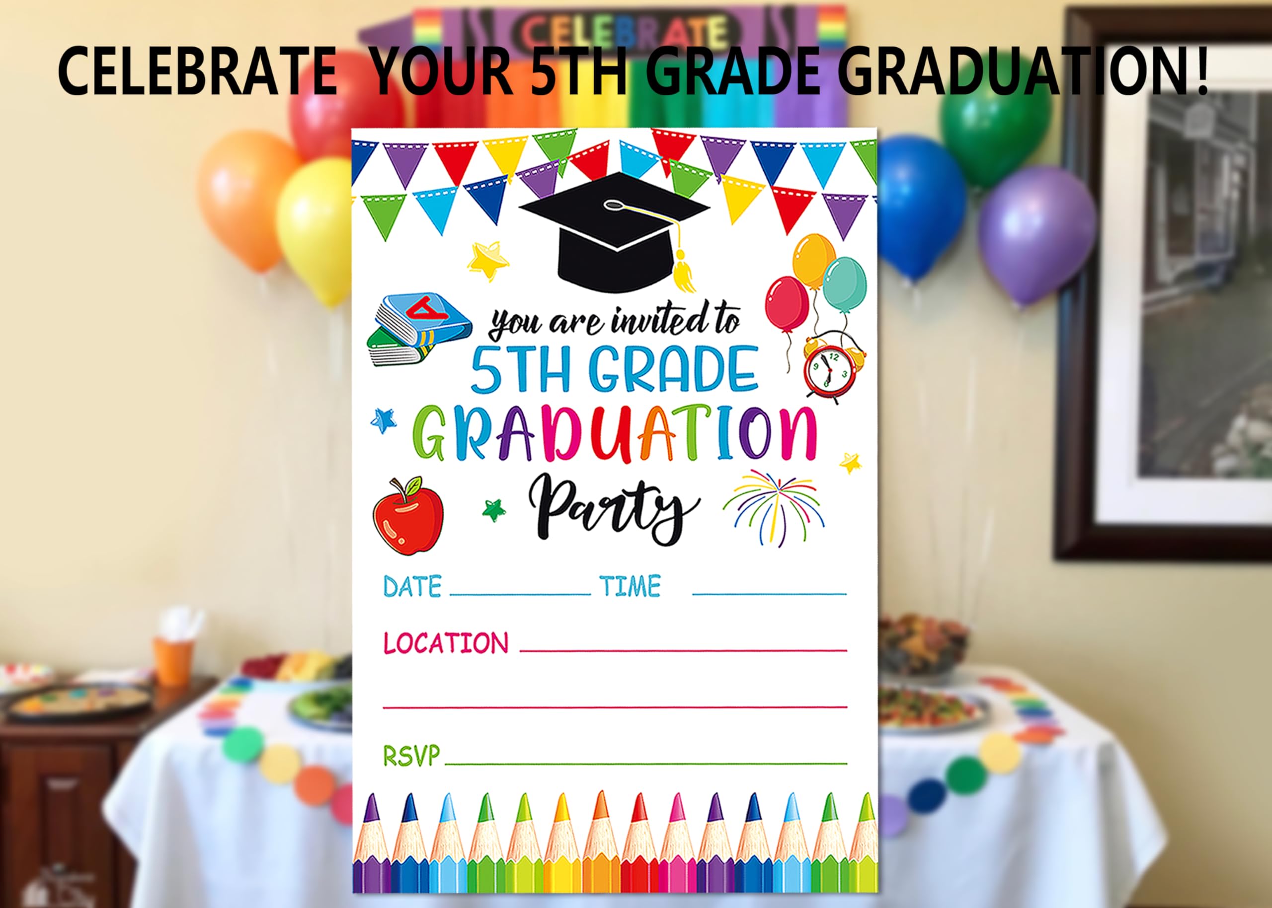 Invitaciones De Graduacion De Quinto Grado