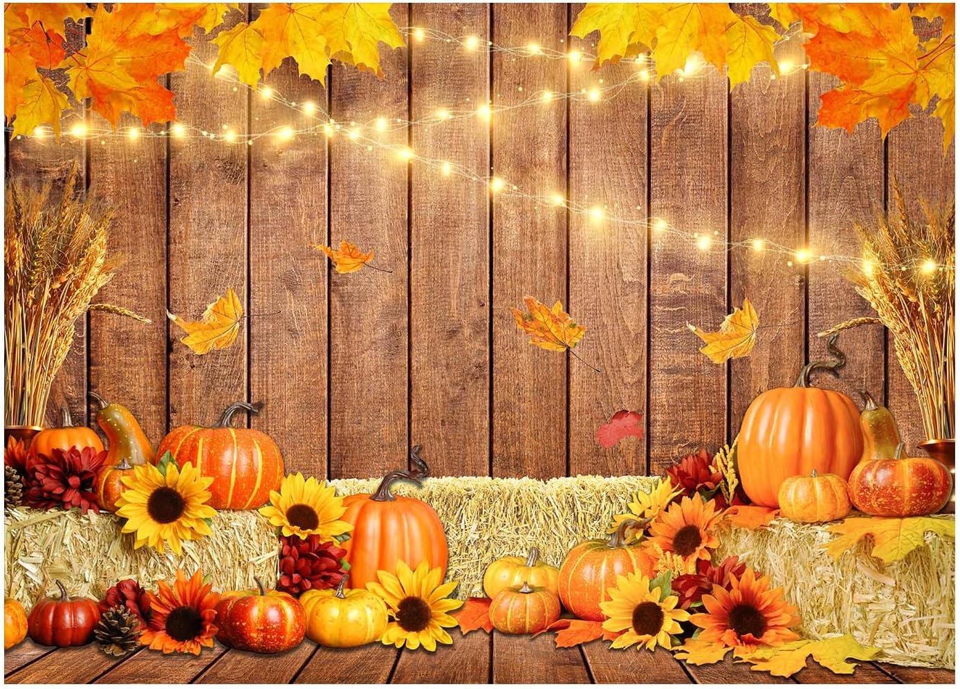 Amazon.com : Fall Photography Backdrop, Thanksgiving Backdrop, Happy ...