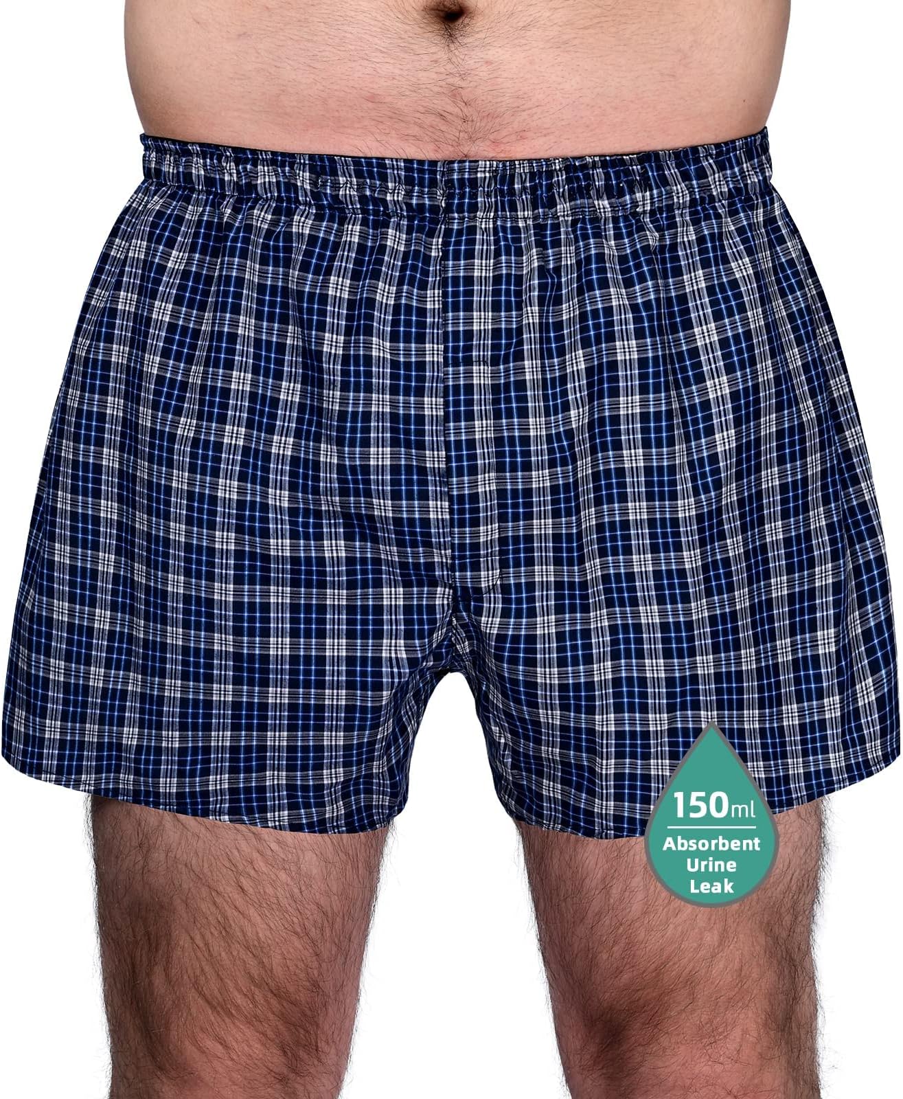 Amazon.com: Washable Incontinence Underwear for Men Leak Proof ...