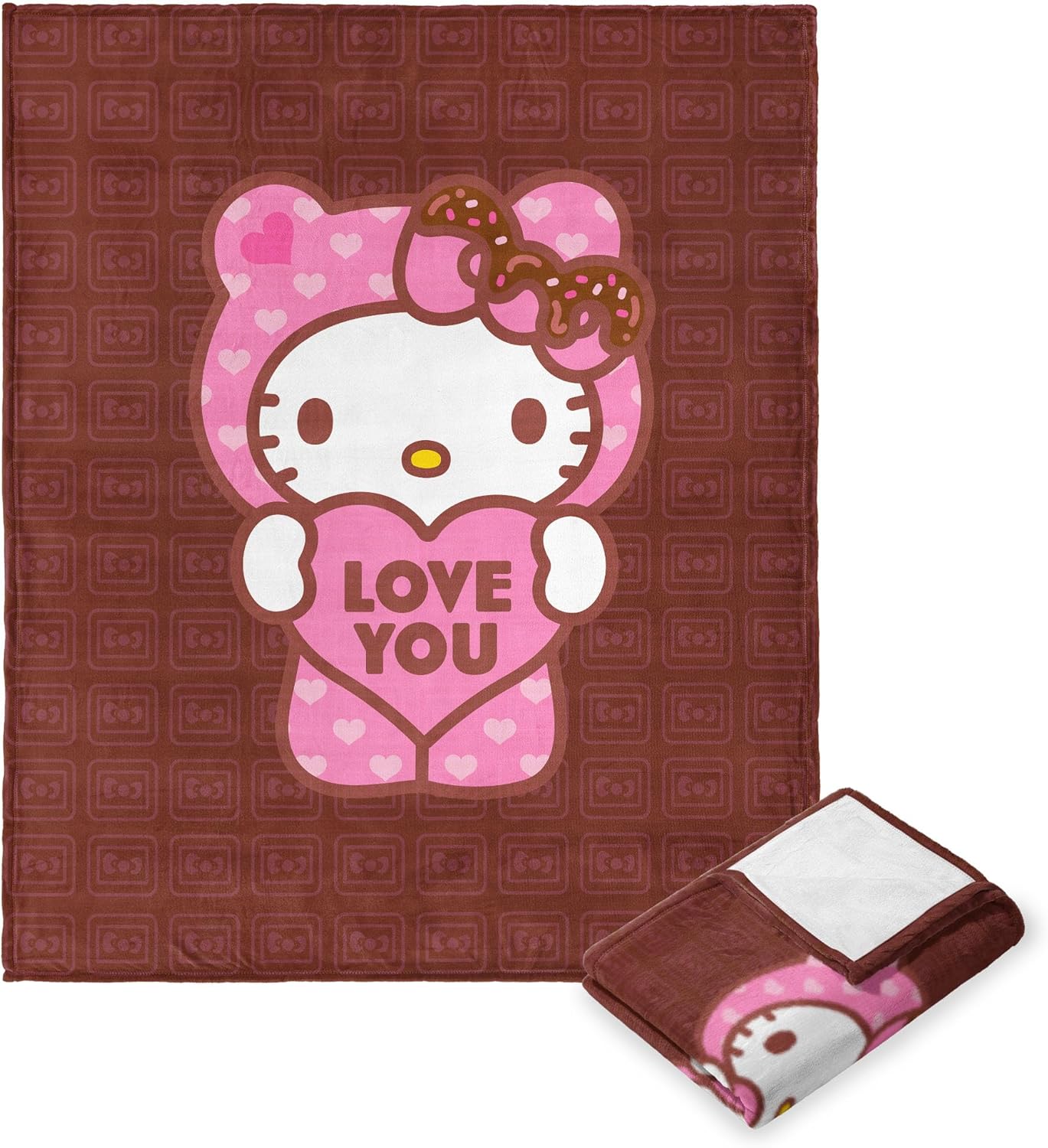 Amazon.com: Northwest Hello Kitty Silk Touch Throw Blanket, 50" x 60 ...