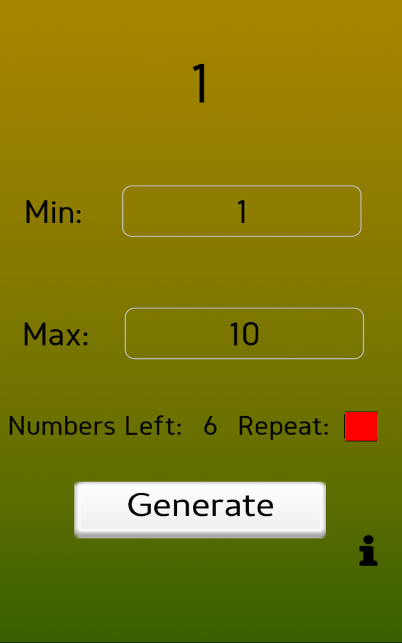 Random Number Generator - RNG - App on Amazon Appstore