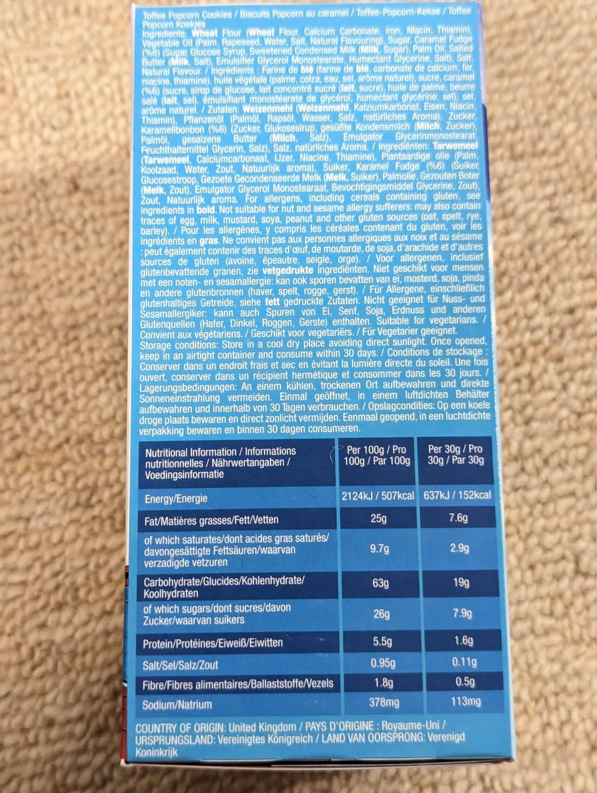 cafféluxe Shortbread Cookies & Biscuit Variety Pack - 3 Packets DC ...