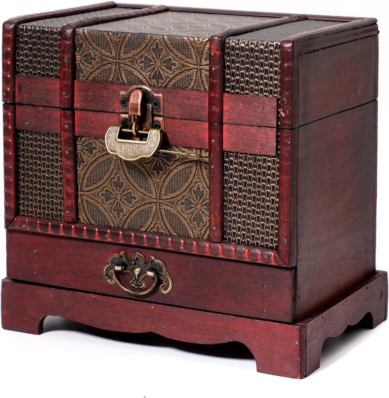 Amazon.com: KakapopoTCG C2 Wooden Chest with drawer for collectible ...
