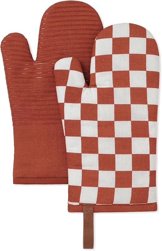 Amazon.com: Folkulture Oven Mitts Heat Resistant 12"x 5.5" or Silicone ...