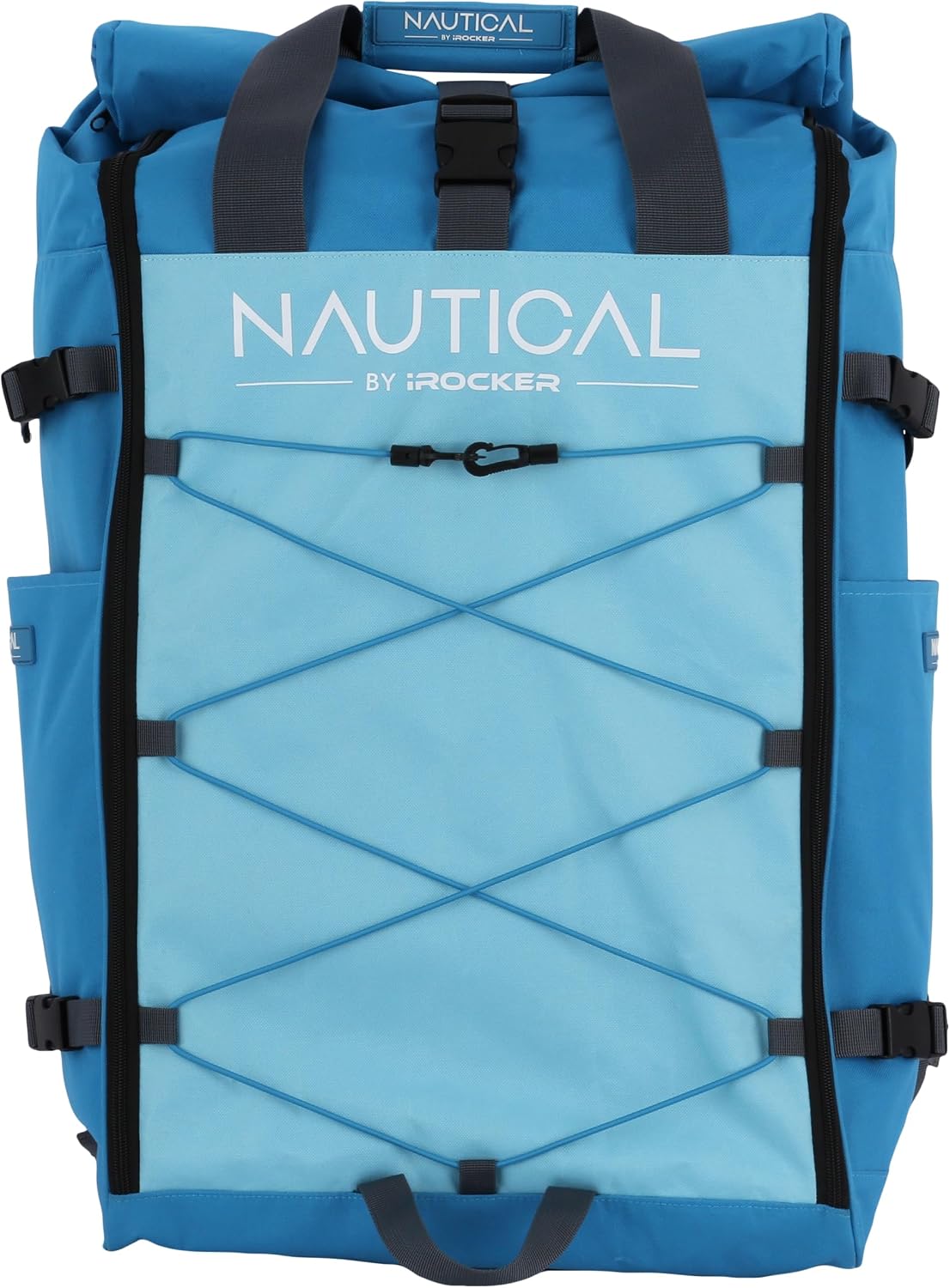 Amazon.co.jp: iROCKER Nautical 55L 多用途 拡張可能 旅行 ハイキング 釣り キャンプ ウォータースポーツ ...