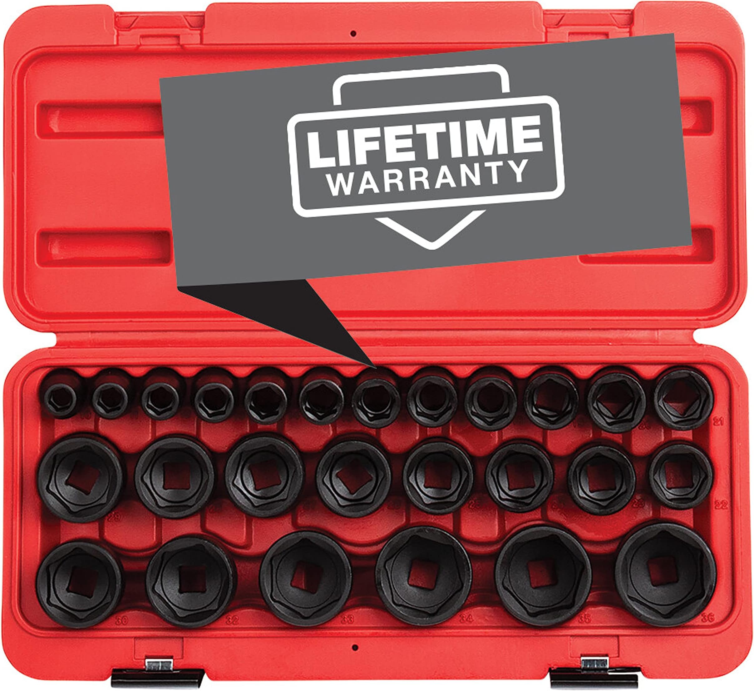 Amazon.com: SUNEX TOOLS 9933 14Piece Impact Ready Magnetic Nut Setters ...