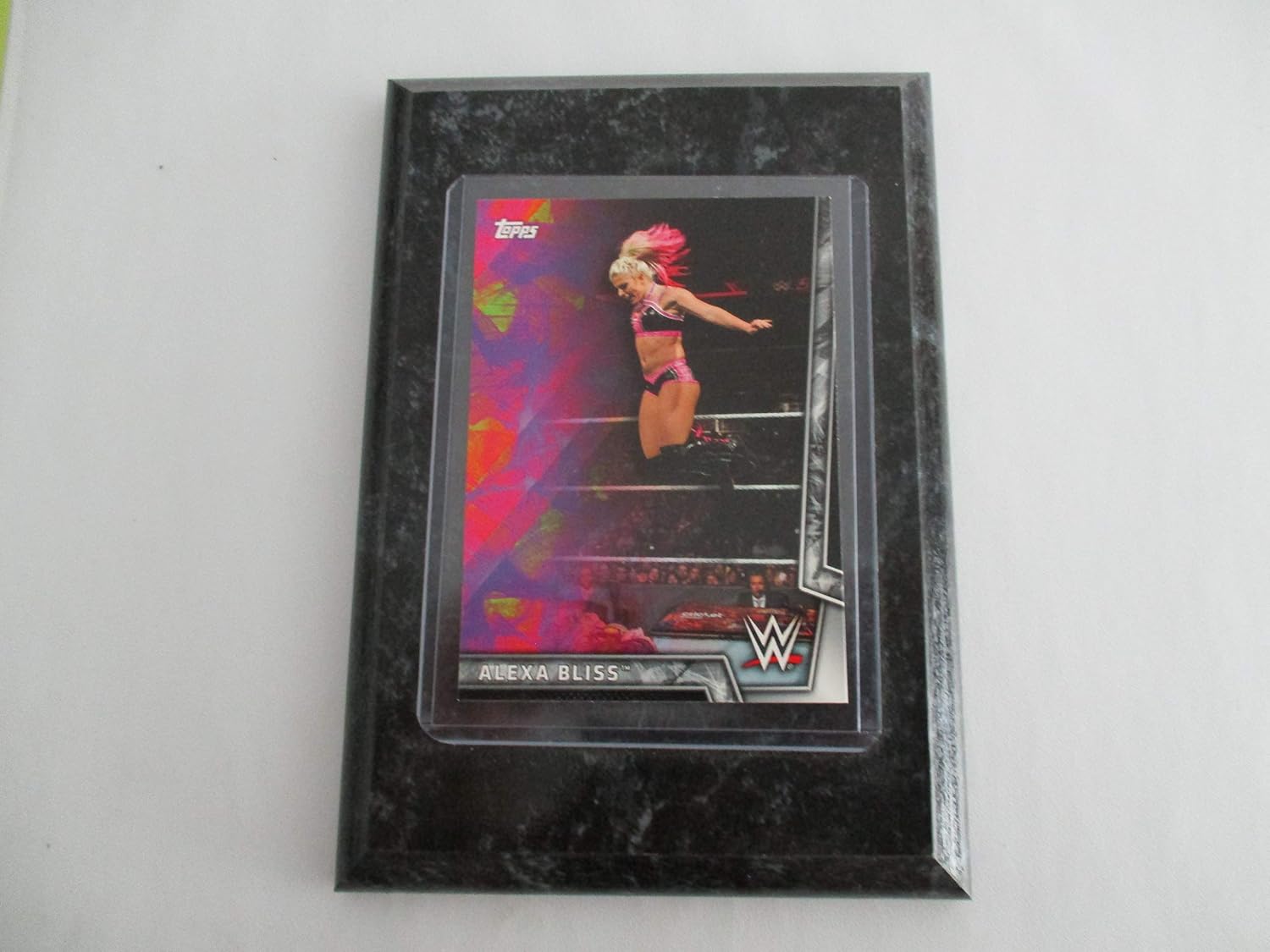 Amazon.com: ALEXA BLISS WWE 2018 TOPPS PERFORMER CARD MOUNTED ON A 4" X ...