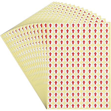 Amazon.com : dealzEpic - Yellow Triangle Exclamation Mark Sign Stickers ...