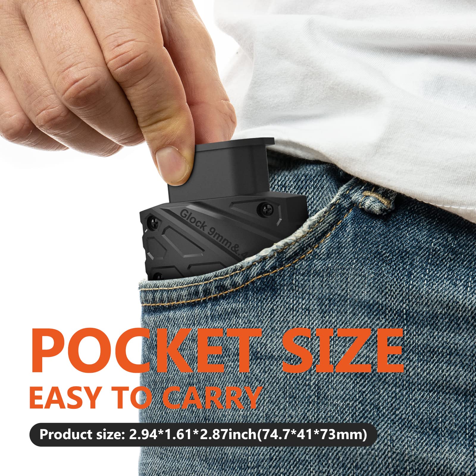 Snapklik.com : Ludex Magazine Speed Loader For Glock 9mm/40Fits Glock ...