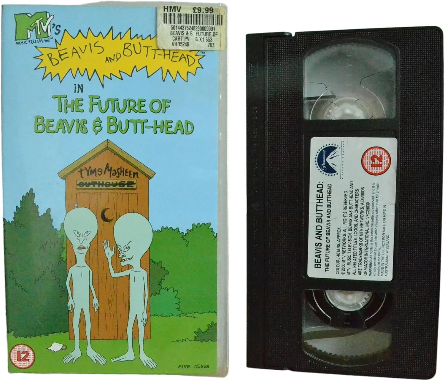 Amazon.com: Beavis and Butt-Head [VHS] : Mike Judge, Dale Revo, Tracy ...