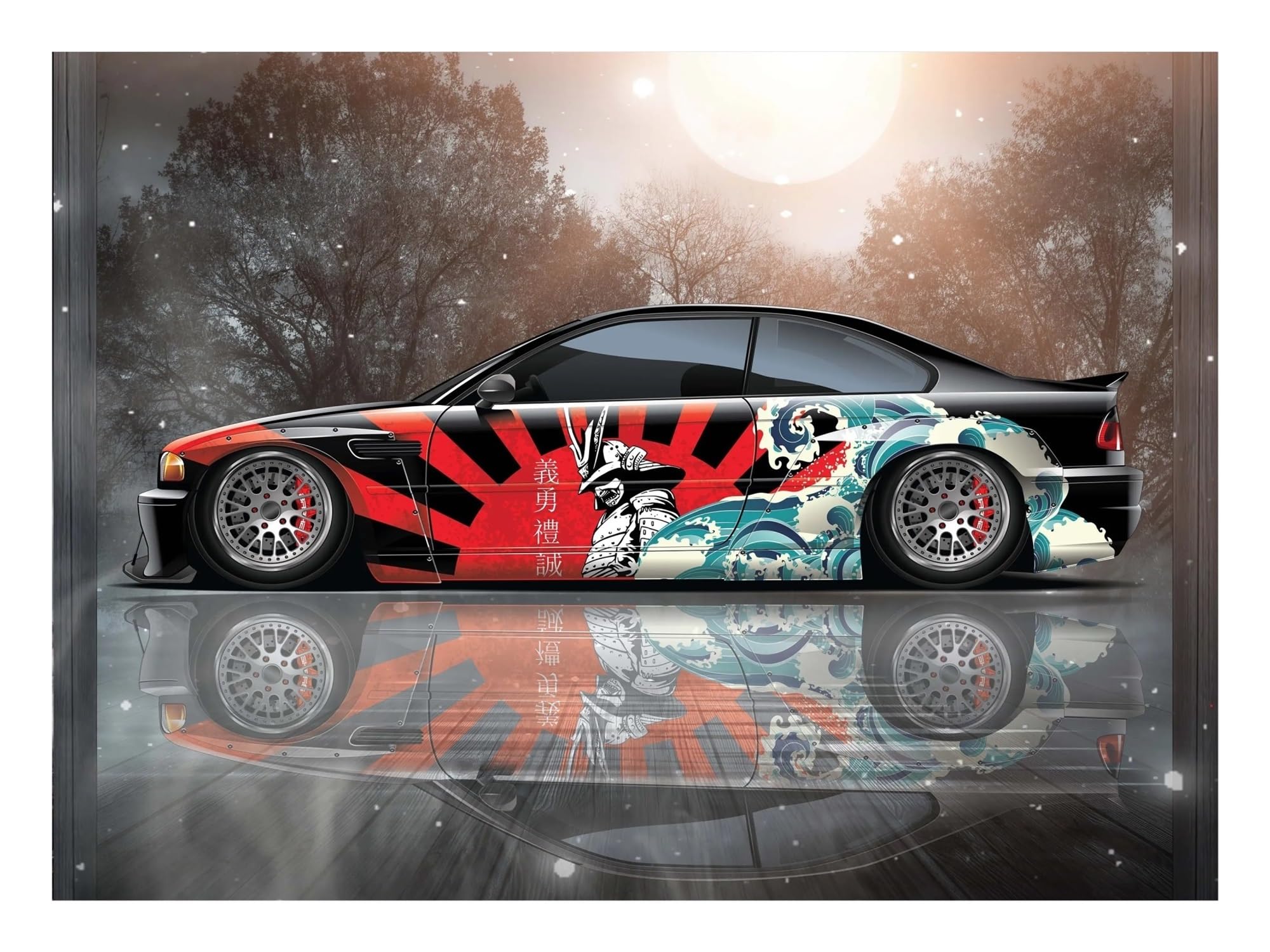 Samurai Car Decals