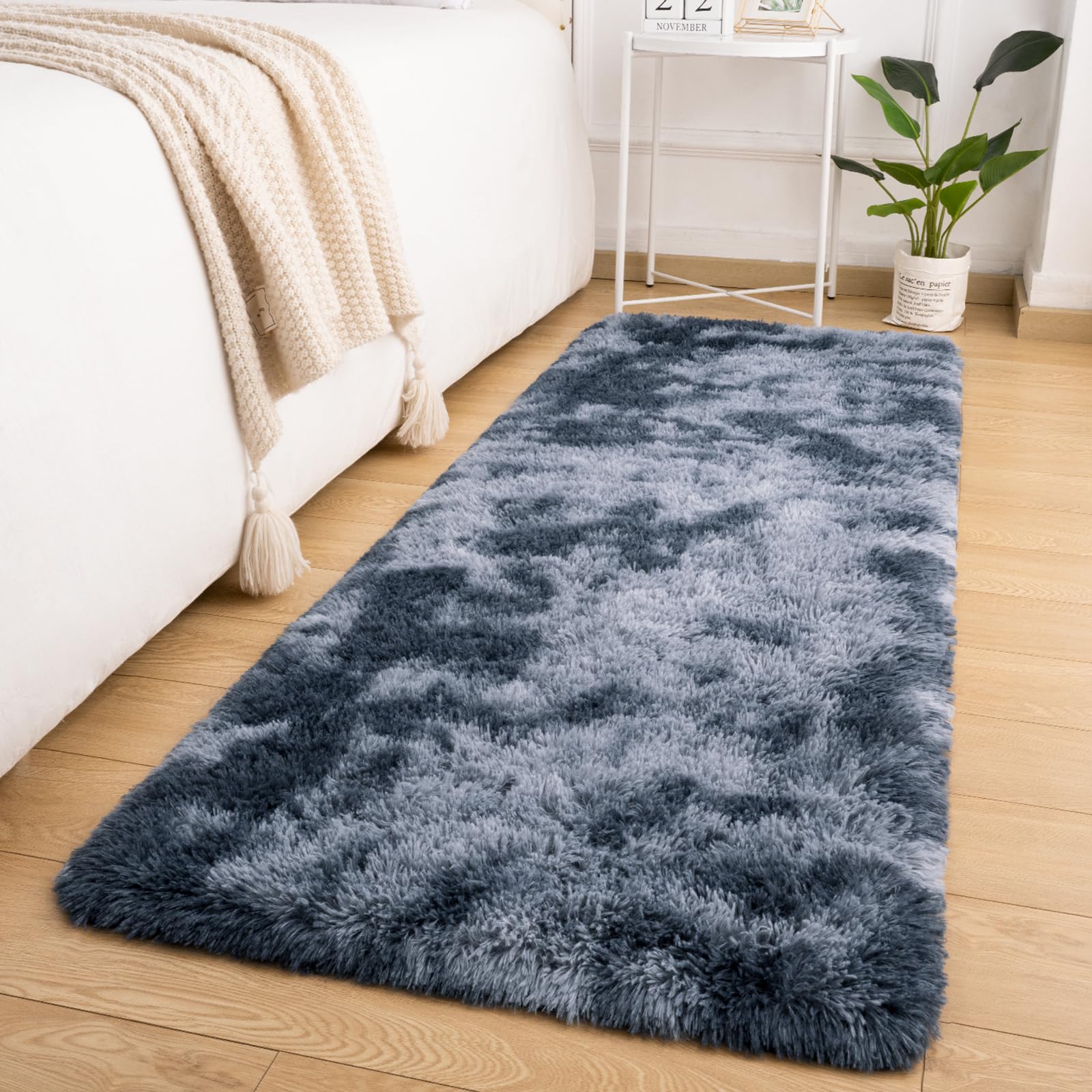 Amazon.com: Softlife Area Rug for Bedroom, 2x6 Feet Runner Rug Plush ...