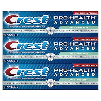 Amazon.com : Crest Pro-Health Advanced Gum Protection Toothpaste 5.1 oz ...