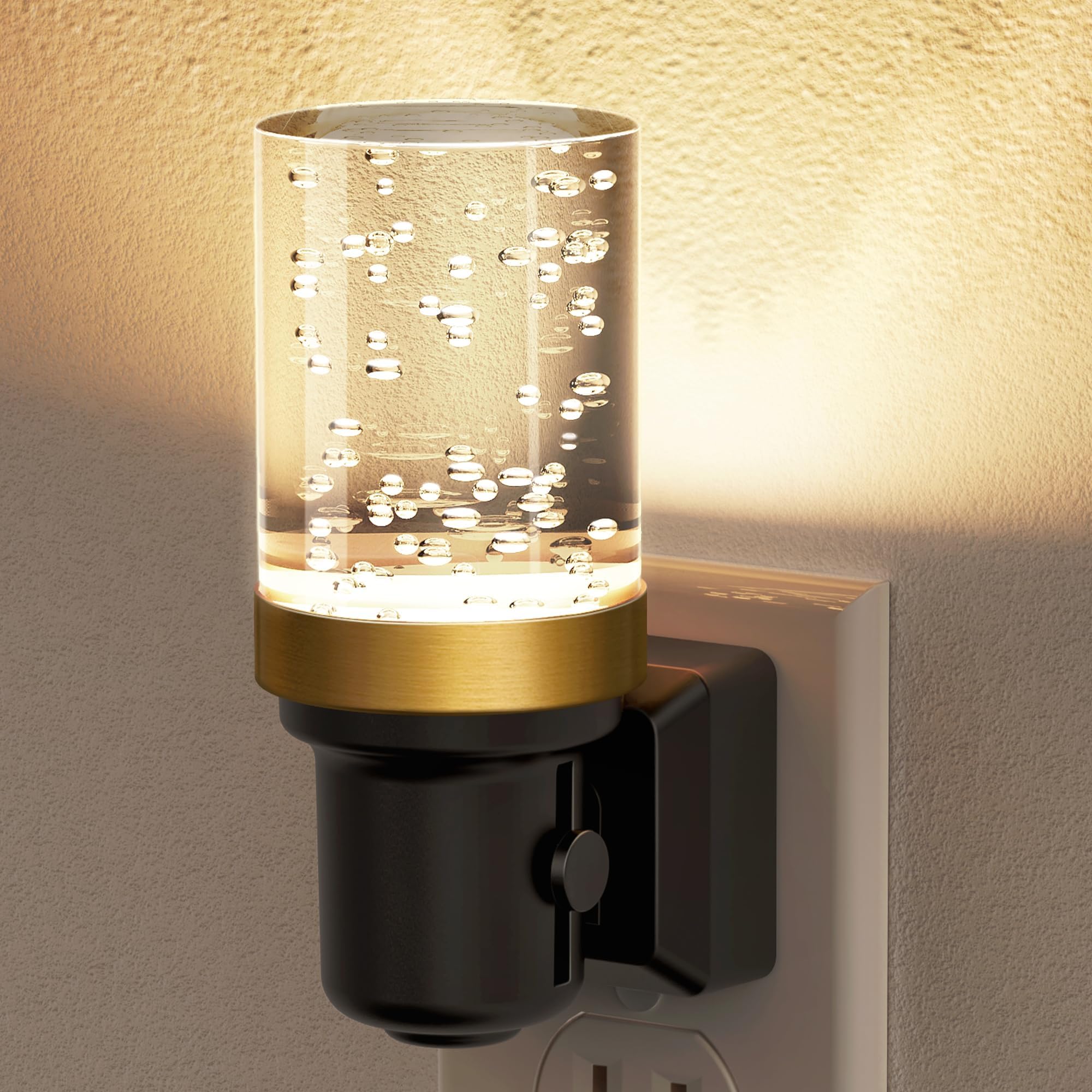 J Devlin Glass Art Stained Glass Night Light, Fall Colors, Plug in ...