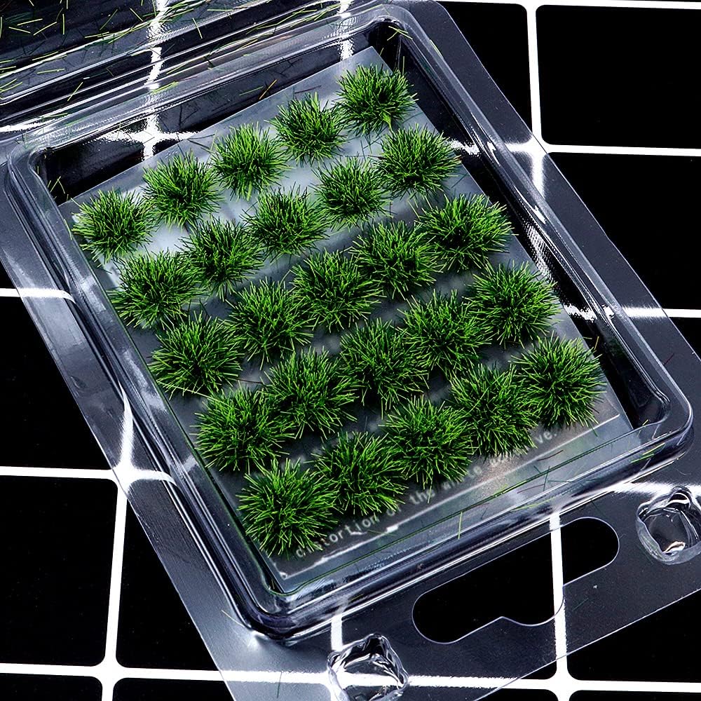 Tiardey Grass Tufts Sand Table Set,Terrain Model Kit,Shrub Grass ...