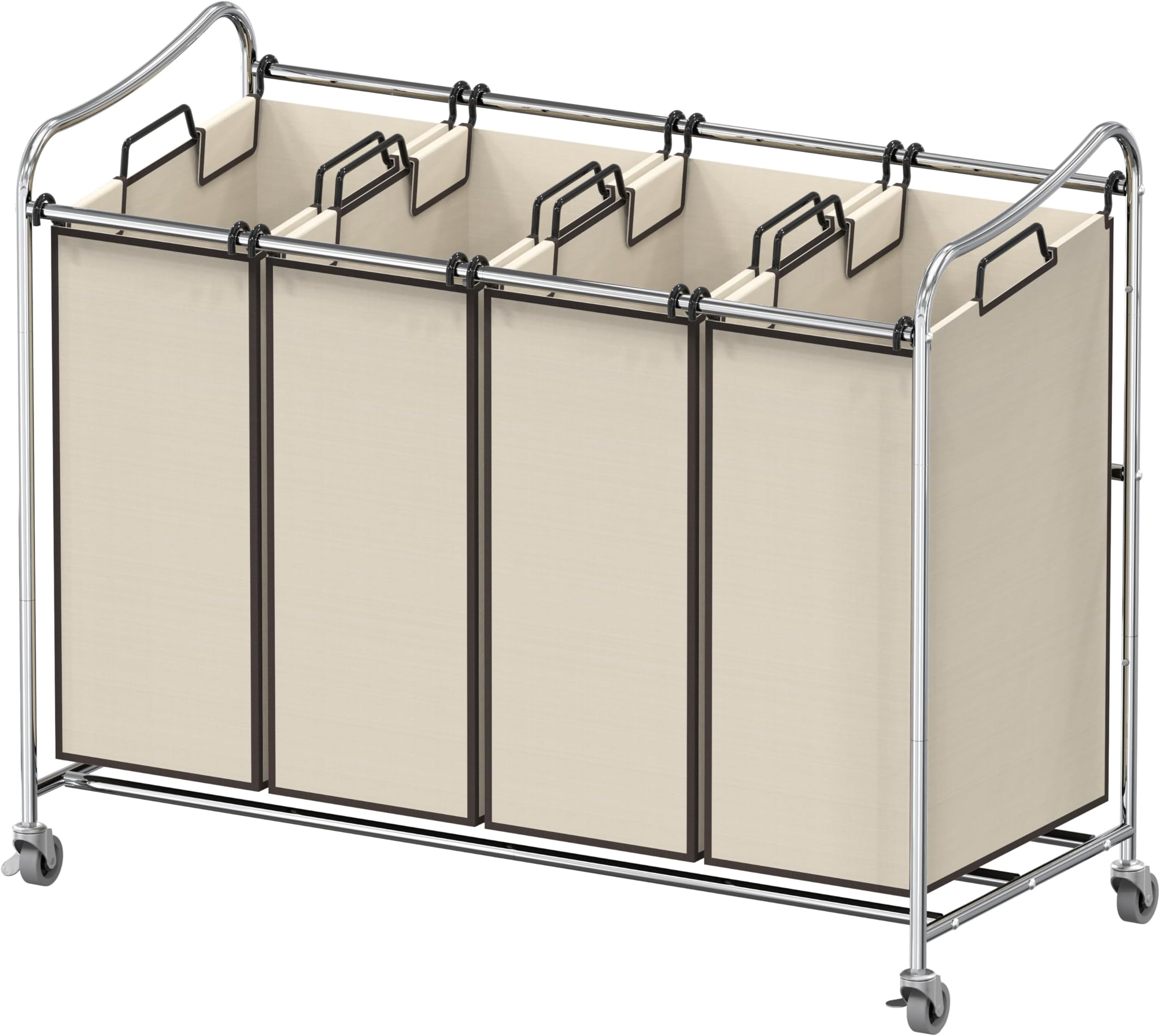 Amazon.com: DecoBrothers Heavy Duty 3 Bag Extendable Laundry Sorter ...
