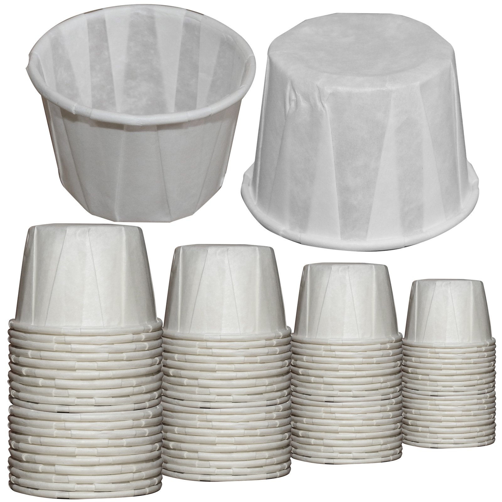 Caretex 80 Pack Medical CE Medication Liquid Pill Tablet Condiment Cup ...